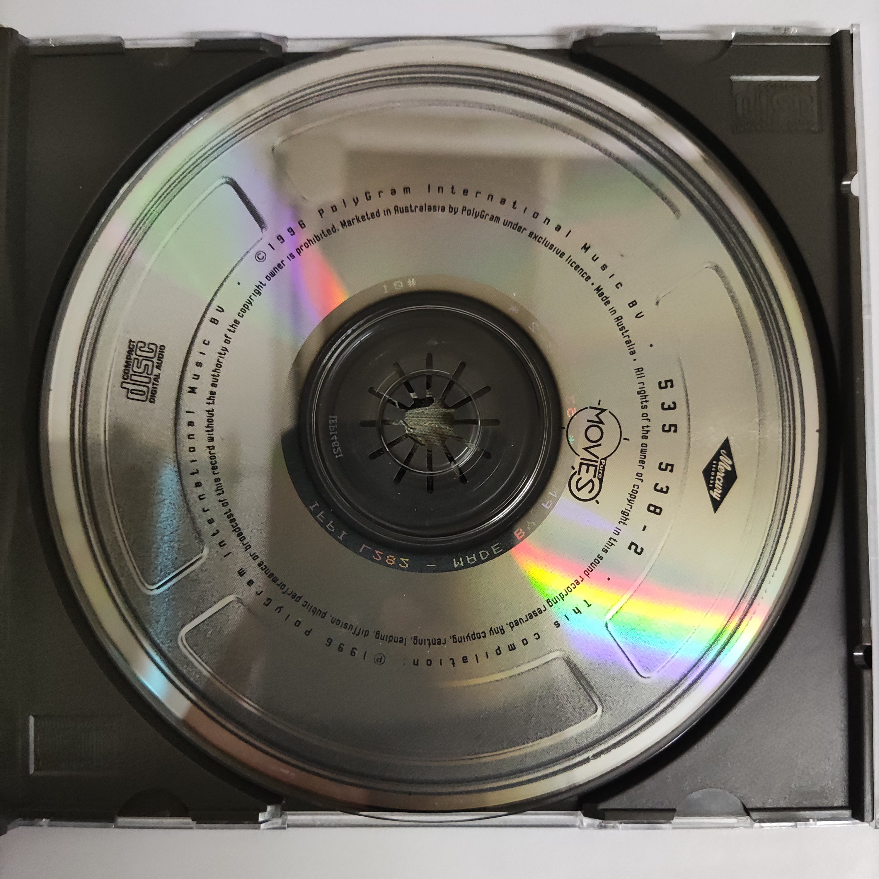 ซีดี Various – Pure Movies (CD) (VG+) – Restory Music