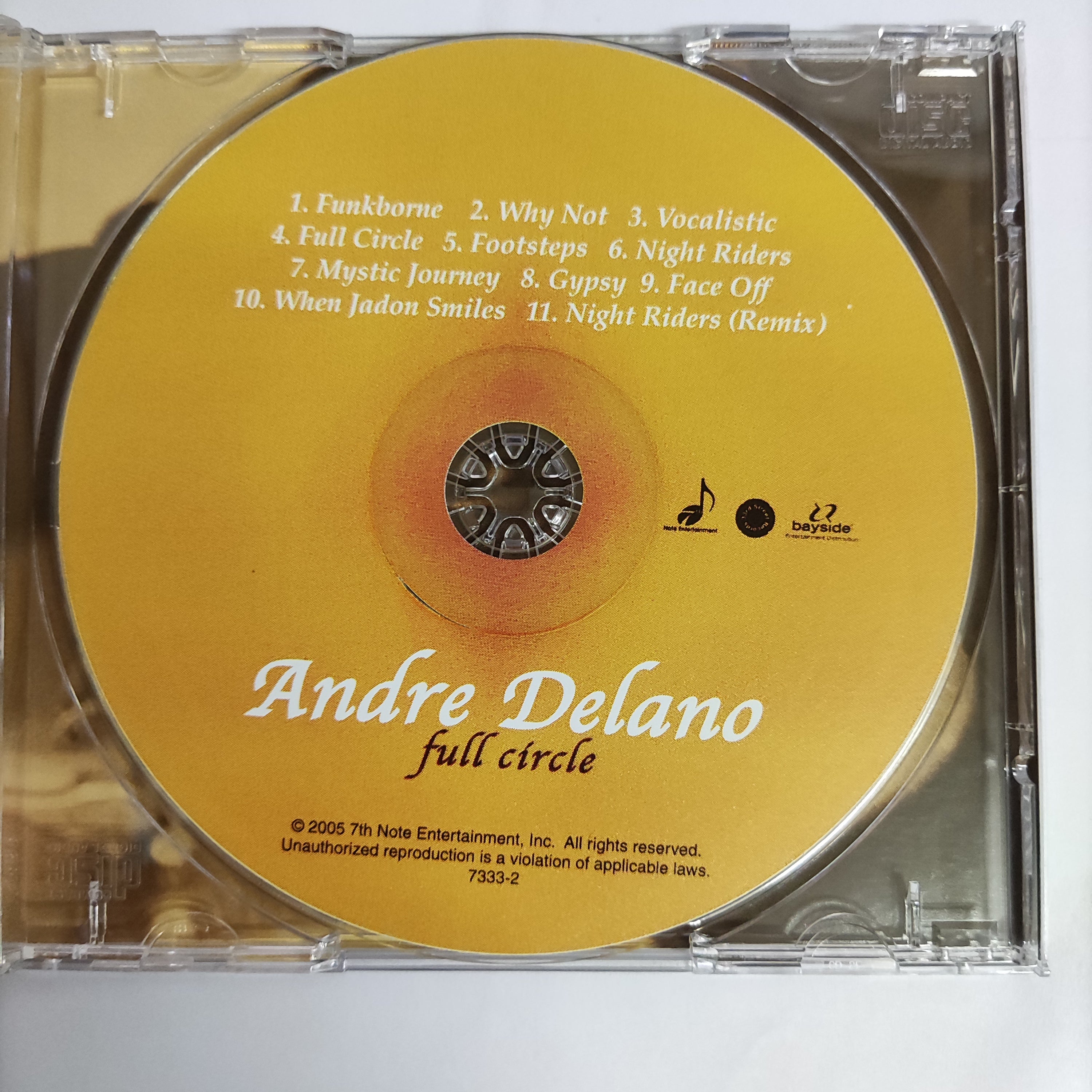 ส่งฟรี* Andre Delano : Full Circle (CD) ที่ Restory Music แหล่งรวมซีดี ...