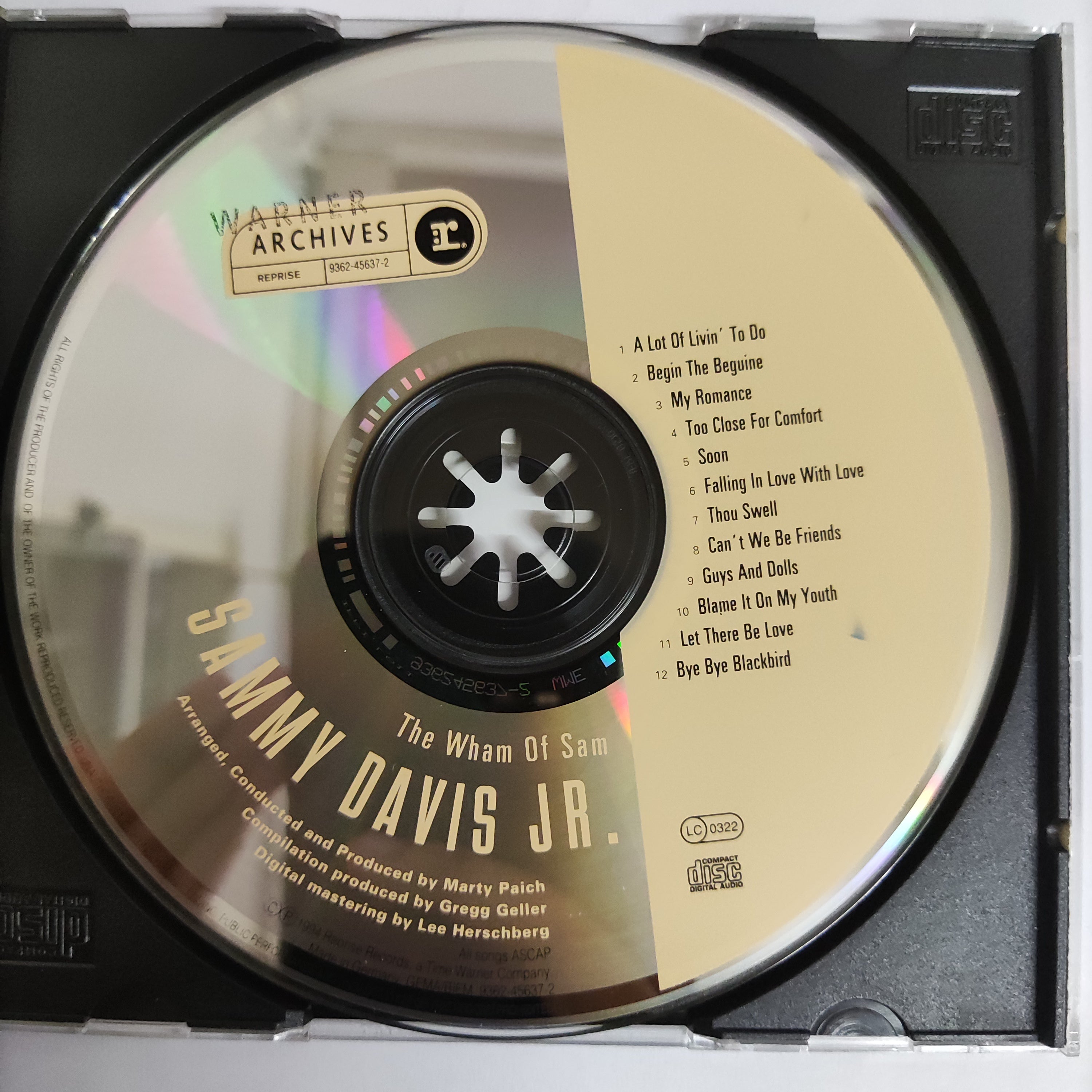 ส่งฟรี* Sammy Davis Jr. : The Wham Of Sam (CD) ที่ Restory Music แหล่ง ...