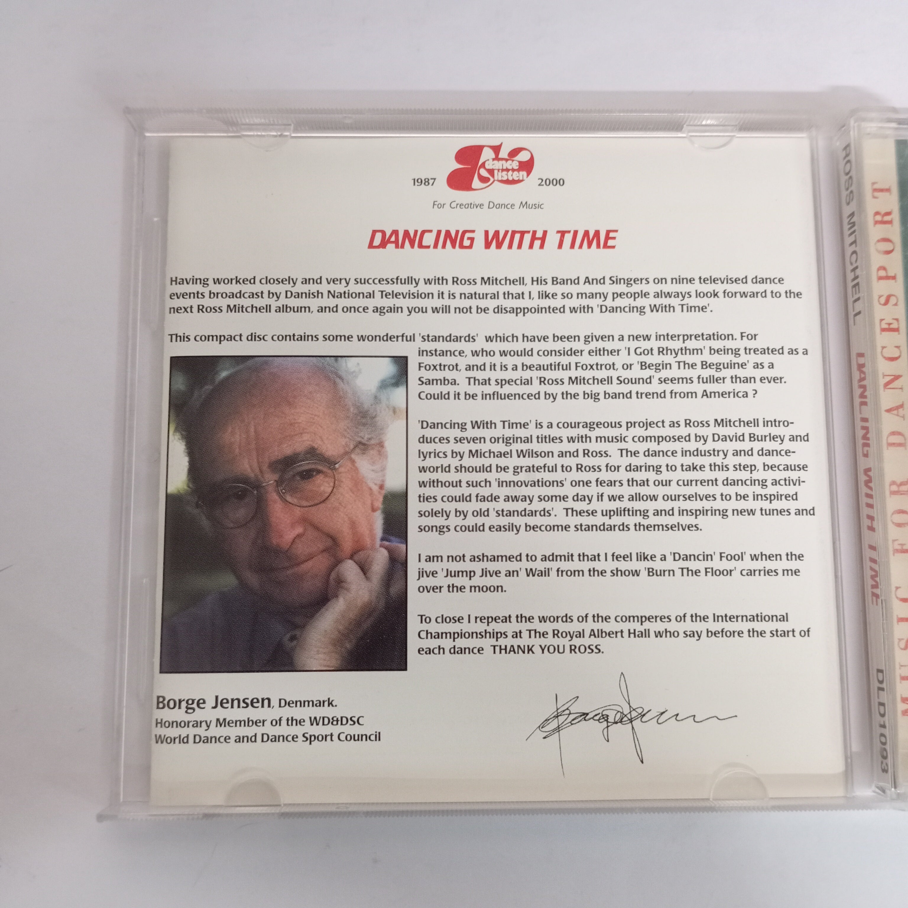 ซีดี Ross Mitchell - Dancing With Time (CD) (VG+) – Restory Music