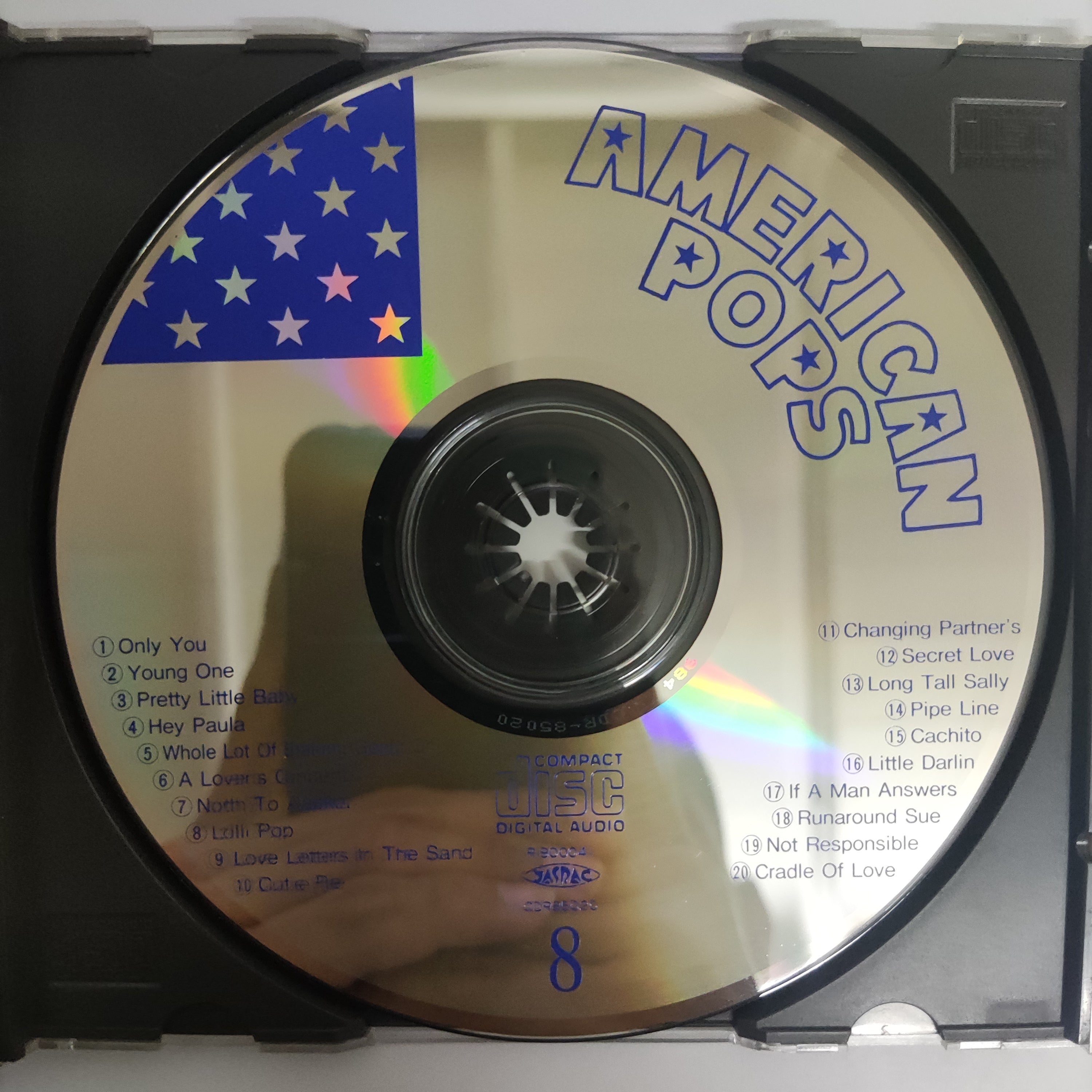 ซีดี Various - American Pops Vol.8 (CD) (VG) – Restory Music