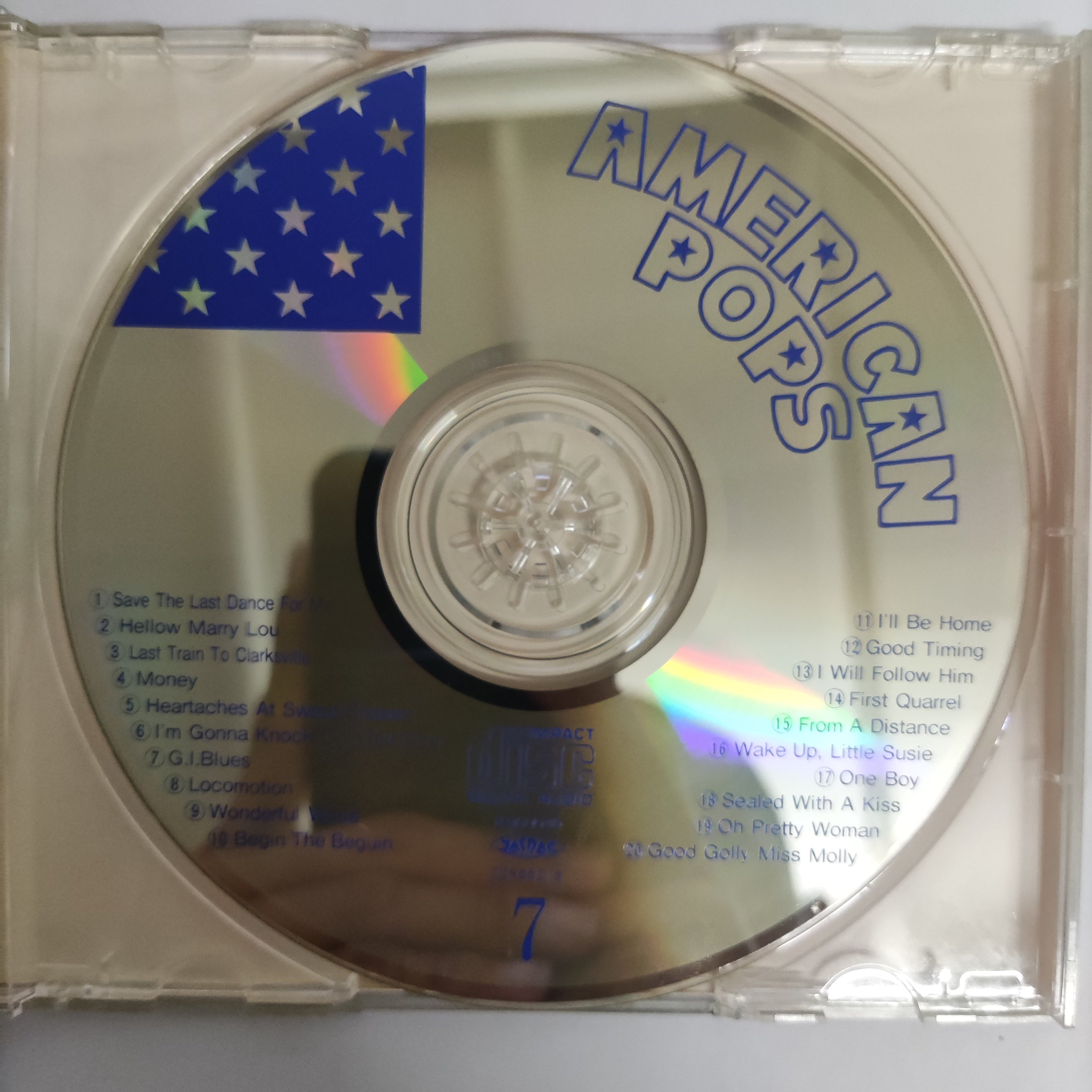 ซีดี Various - American Pops Vol.7 (CD) (VG+) – Restory Music