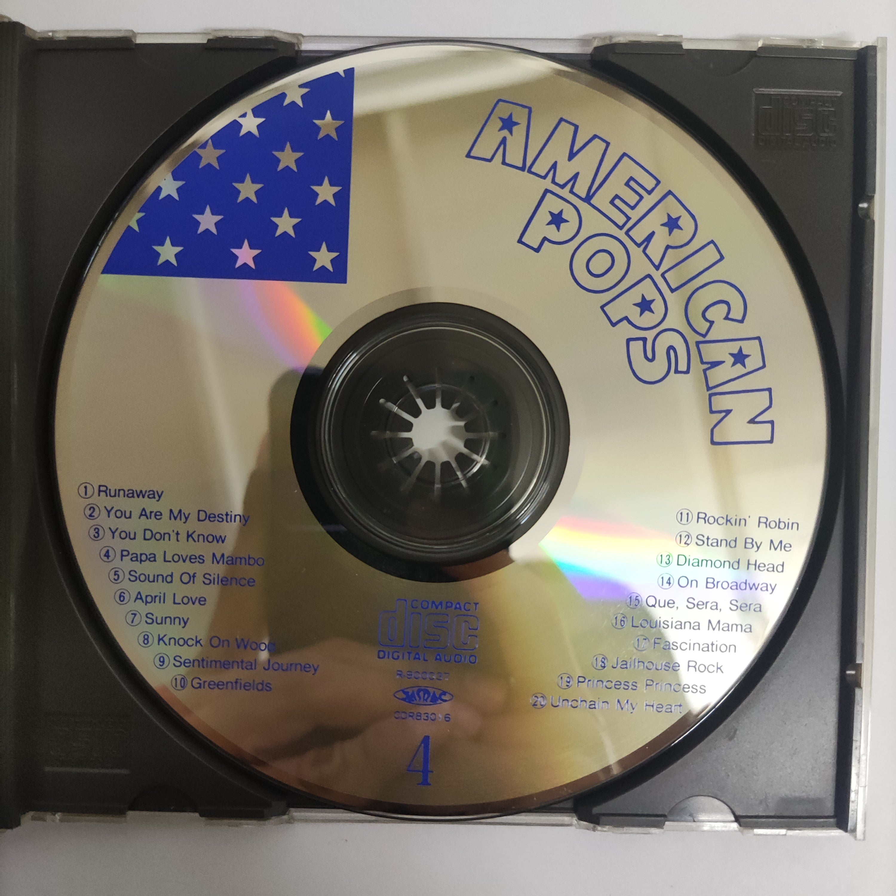 ซีดี Various - American Pops Vol.4 (CD) (VG+) – Restory Music