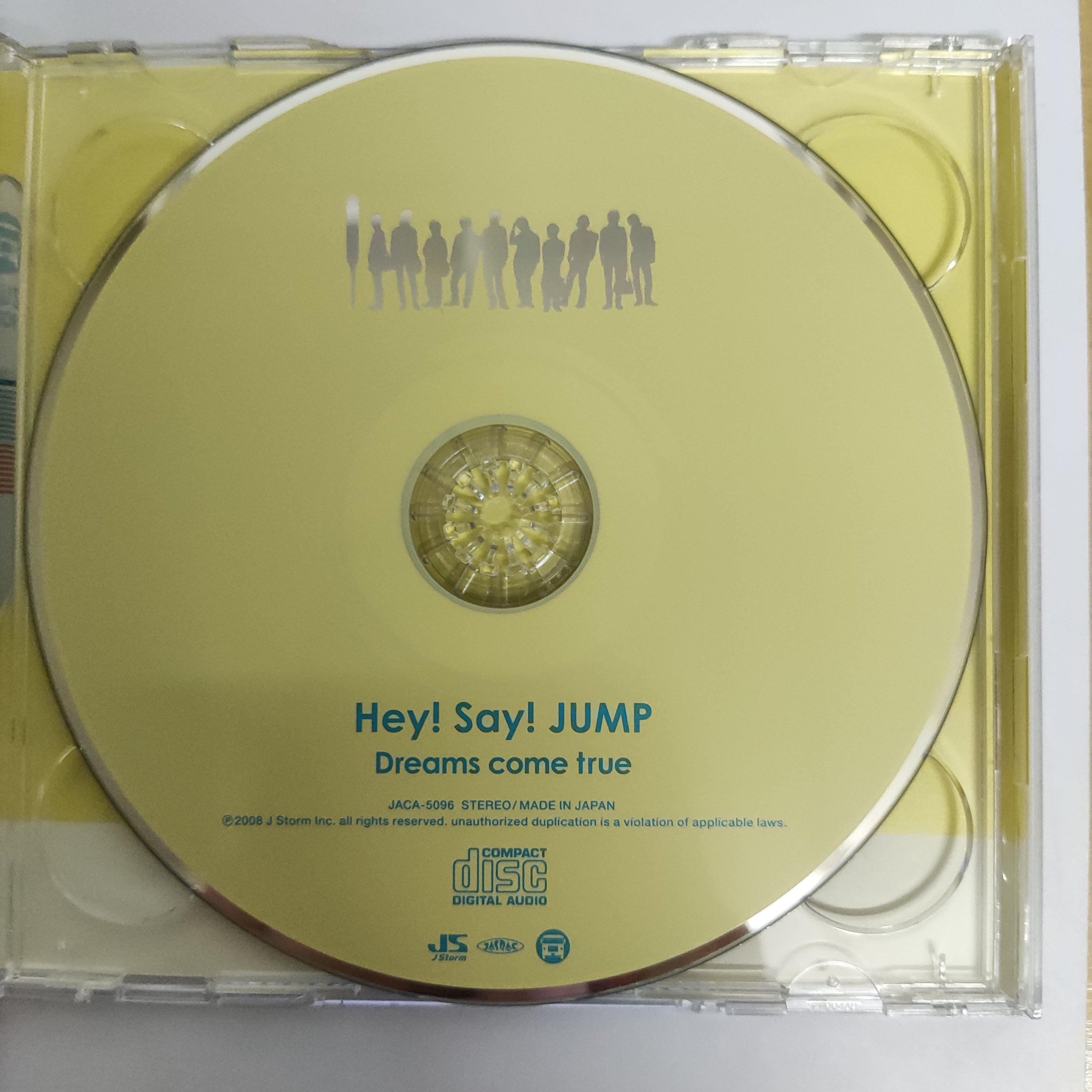 ซีดี Hey! Say! Jump - Dreams Come True (CD) (VG+) (1CD) (1DVD ...