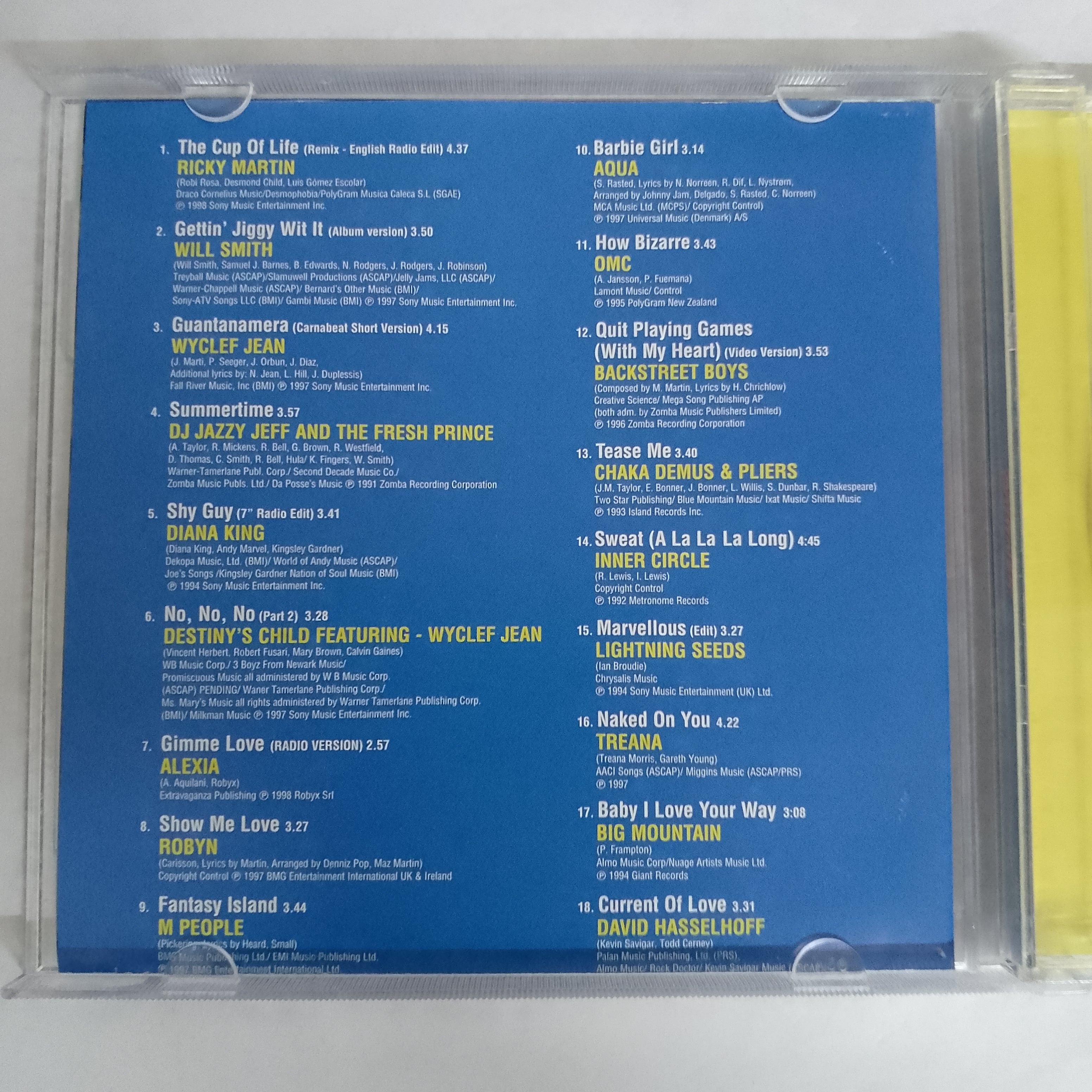 ซีดี Various - Baywatch (CD) (VG+) – Restory Music