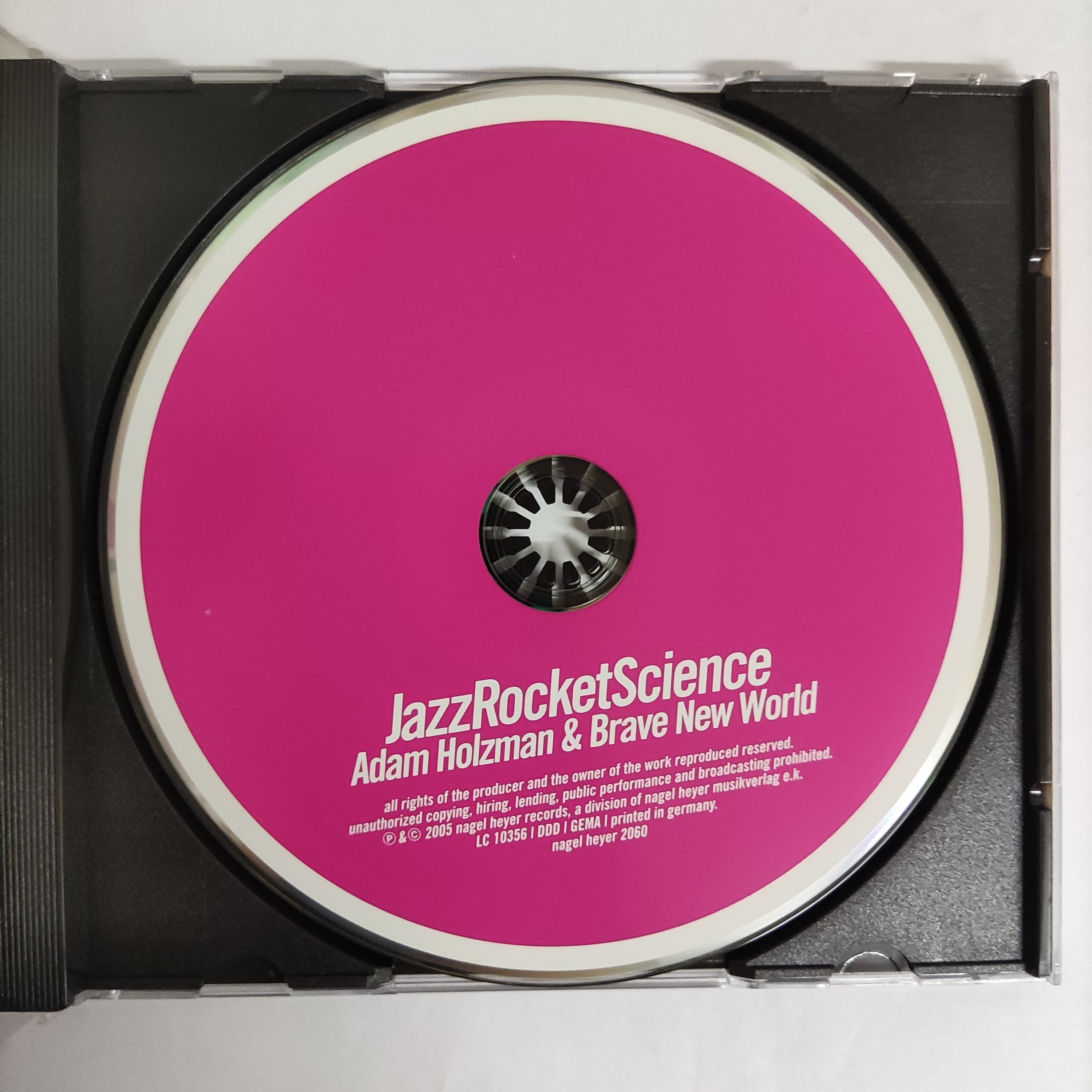 ซีดี Adam Holzman & Brave New World - Jazz Rocket Science Adam (CD) (V ...
