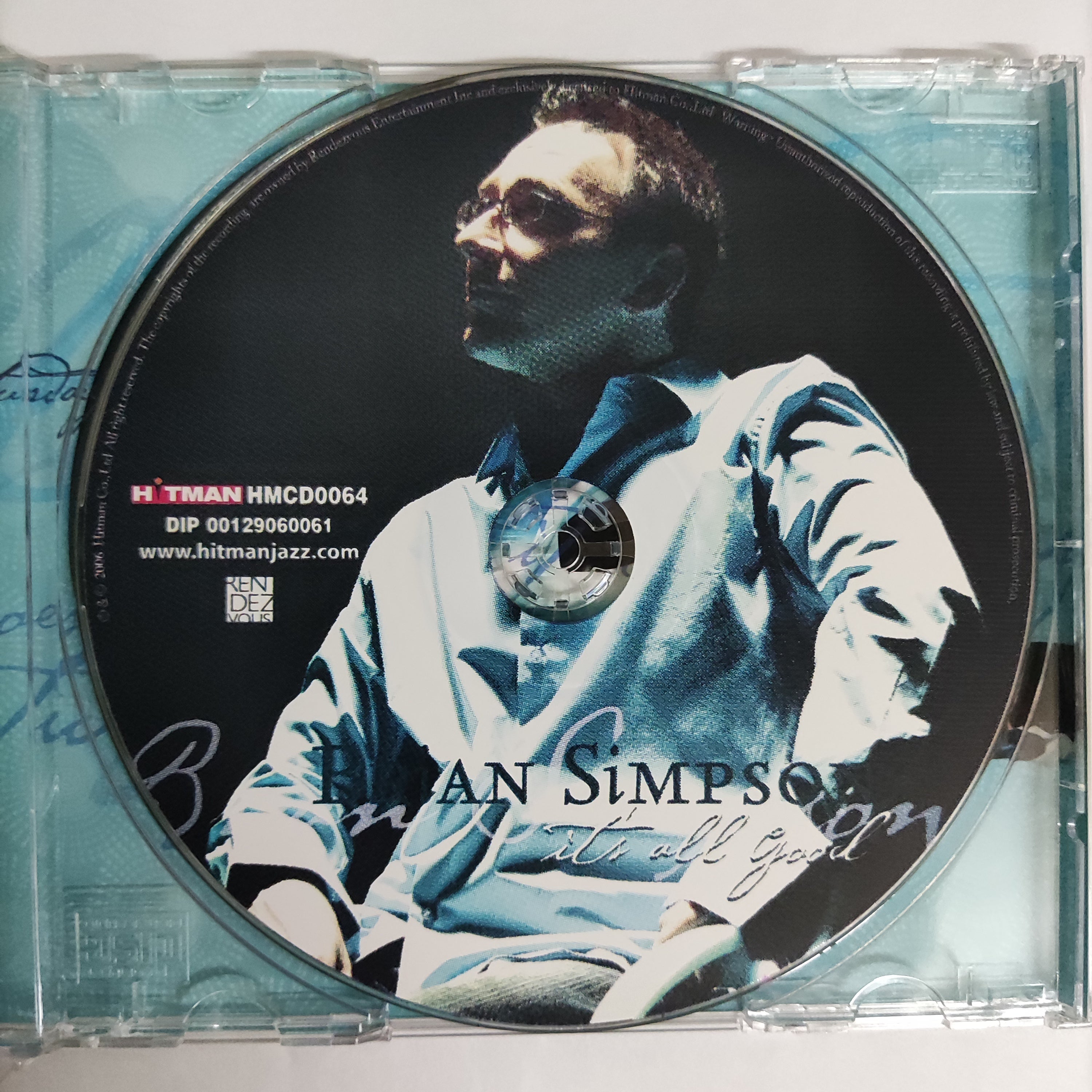 ซีดี Brian Simpson - It's All Good (CD) (NM) – Restory Music