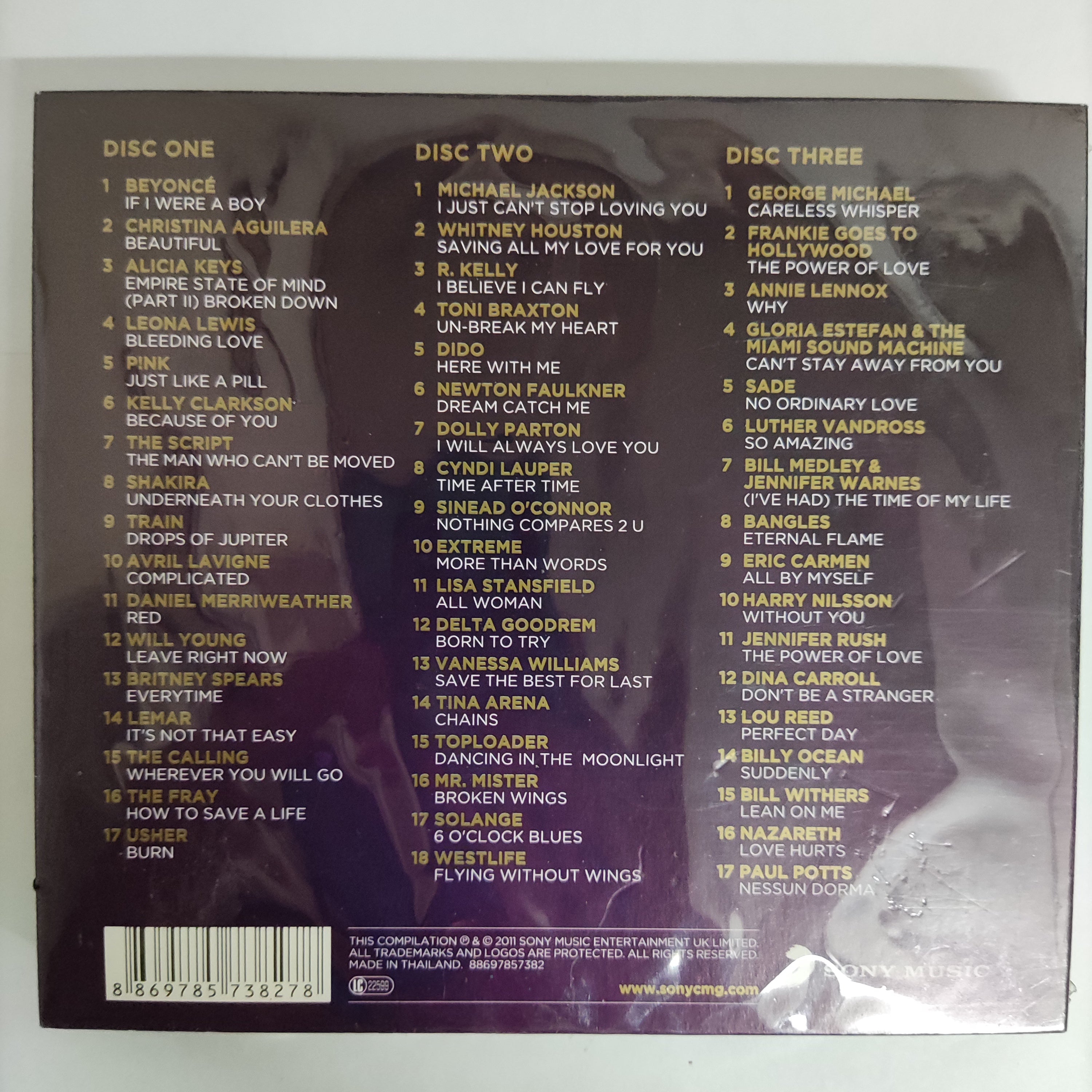 ซีดี Various - The World's Greatest Ballads (CD) (M) (3CDs) – Restory Music