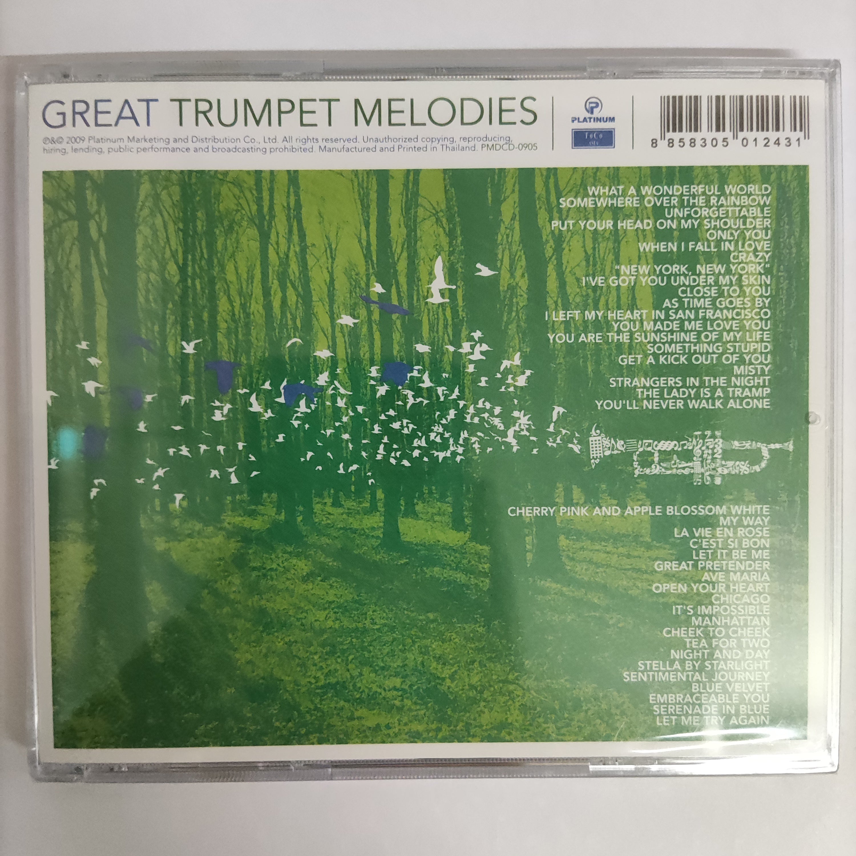 ซีดี Various - Great Trumpet Melodies (CD) (M) – Restory Music