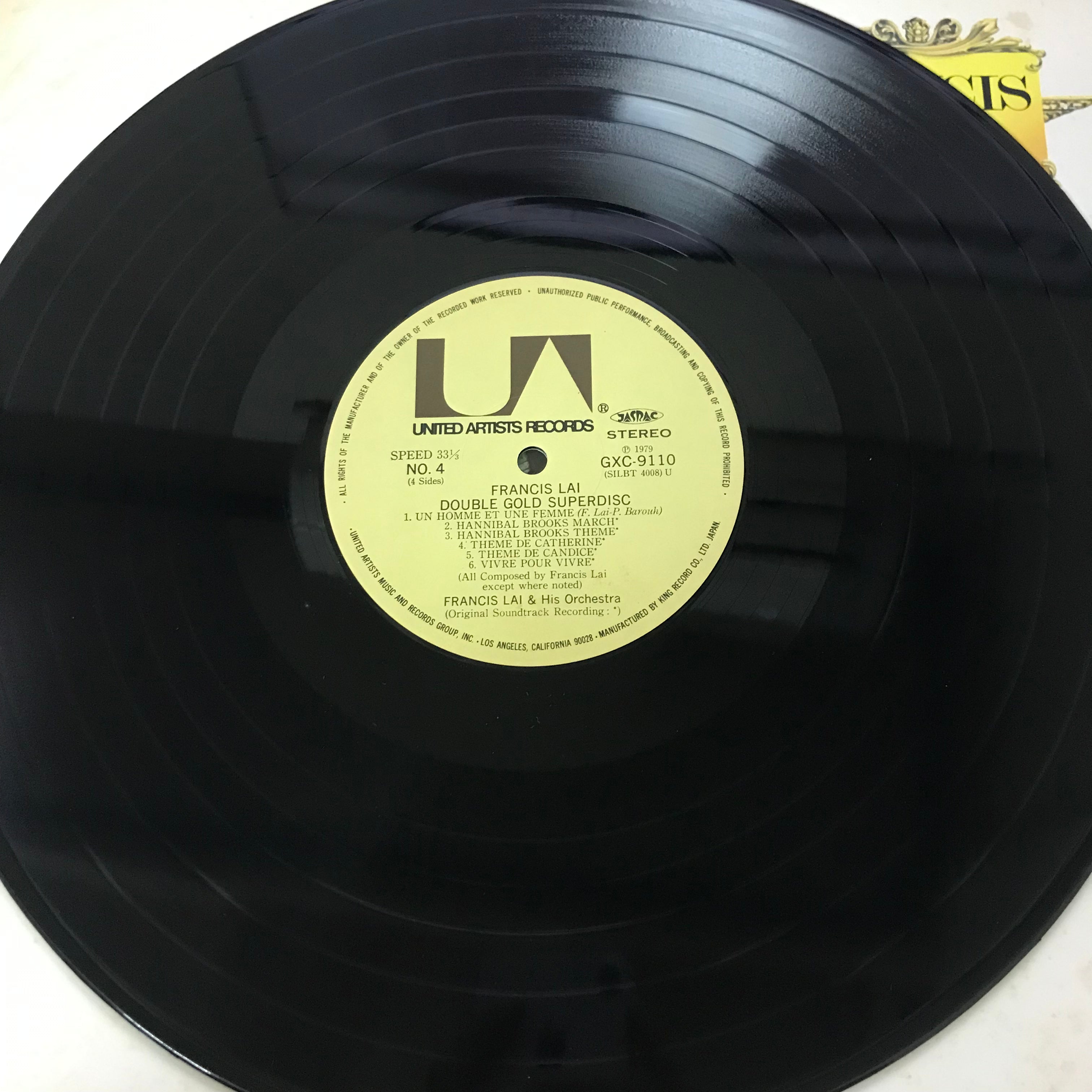 แผ่นเสียง FRANCIS LAI - Double Gold Super Disc (VinyI) (VG+) – Restory ...