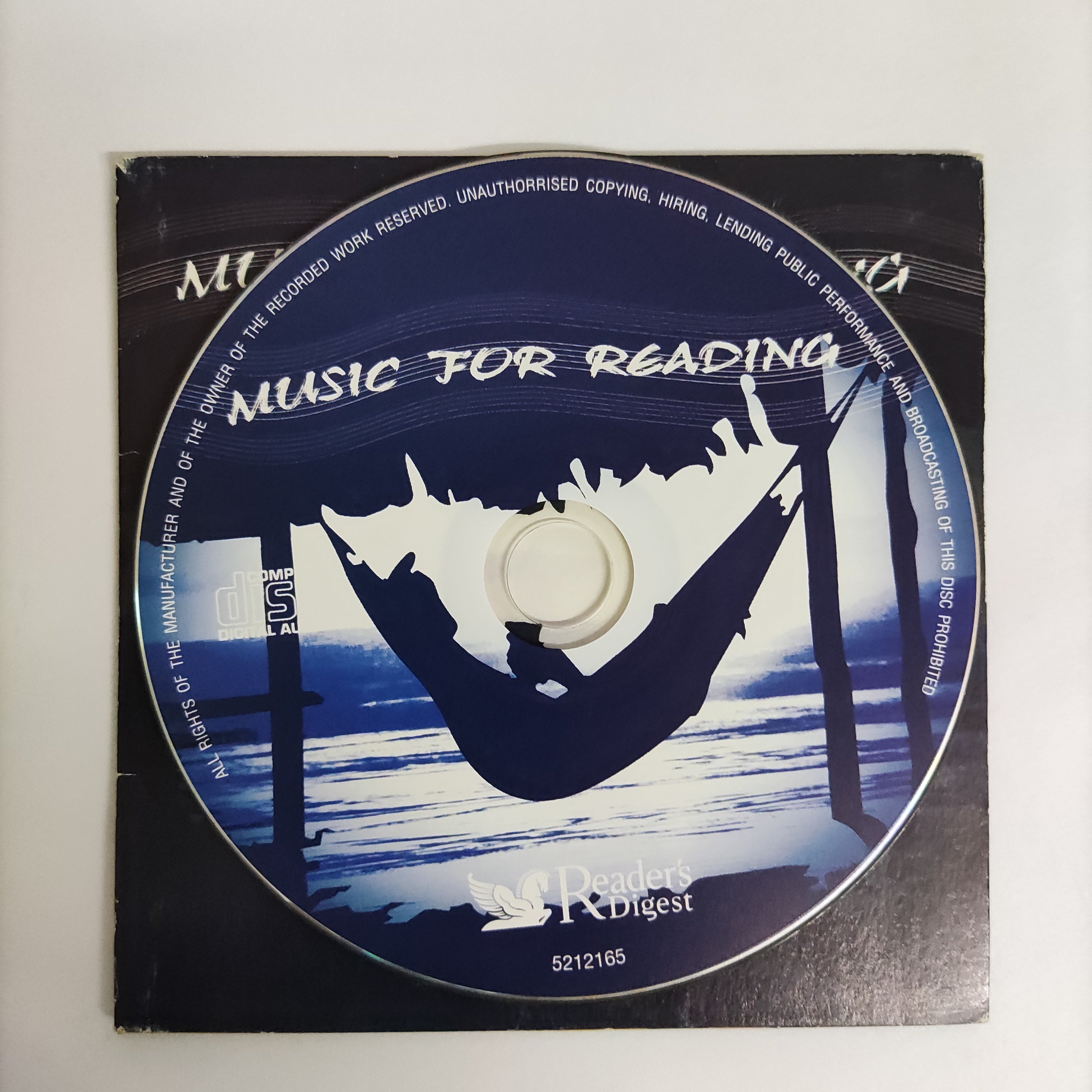 ซีดี Various - Music For Reading (CD) (VG+) – Restory Music