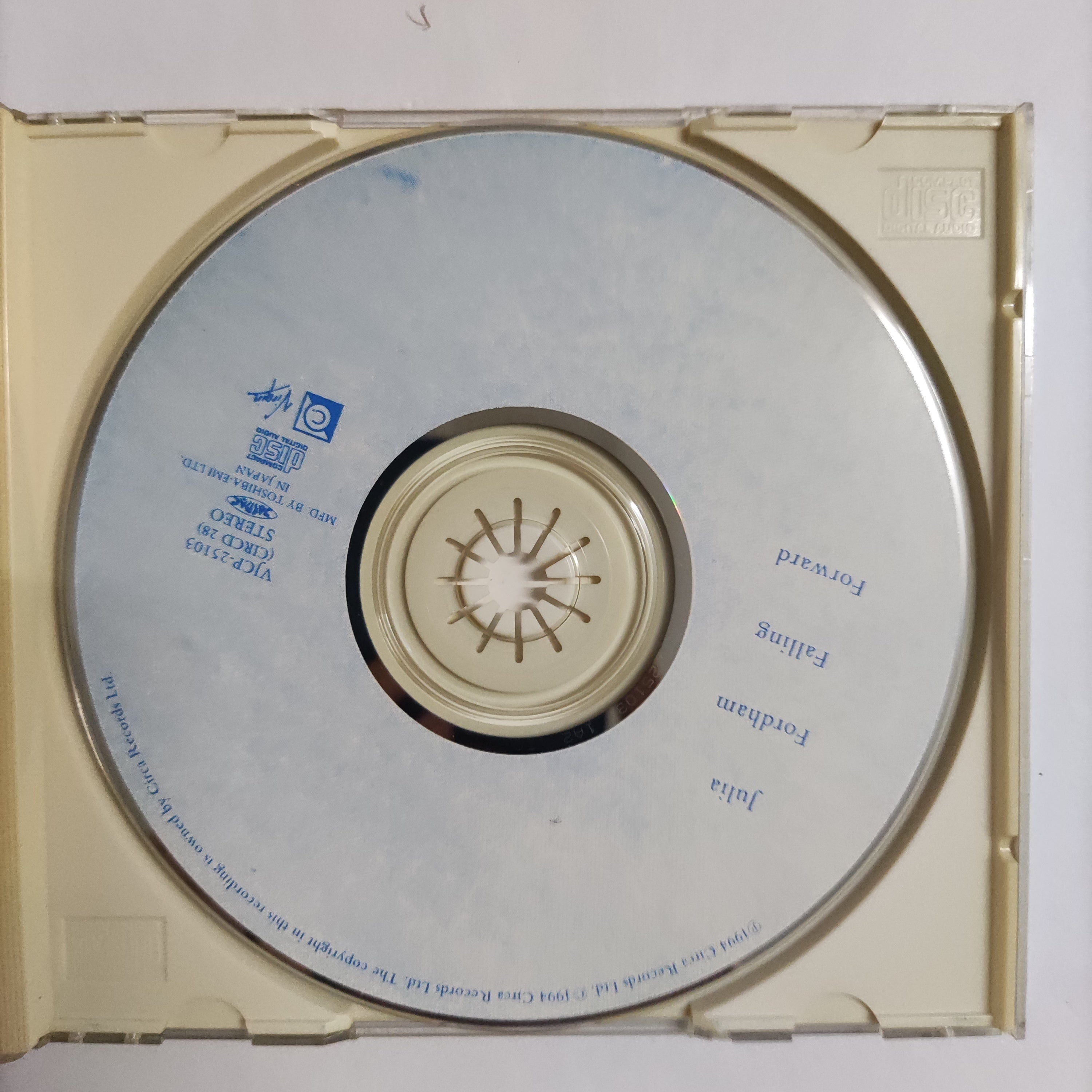 Julia Fordham - Falling Forward (CD) ที่ Restory Music แหล่งรวมซีดี ...