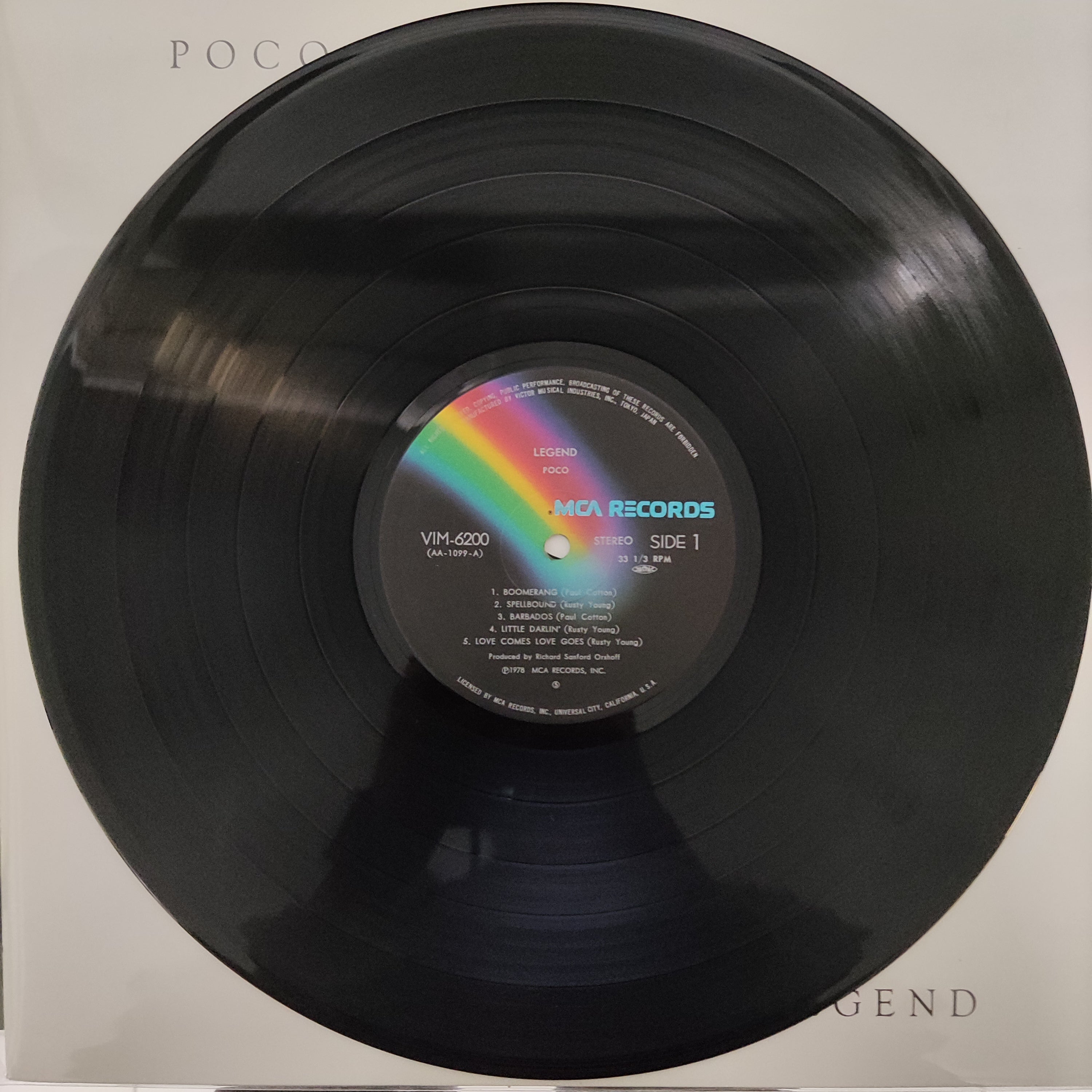 Poco - Legend (Vinyl) ที่ Restory Music แหล่งรวมซีดี แผ่นเสียงสำหรับผู้ ...