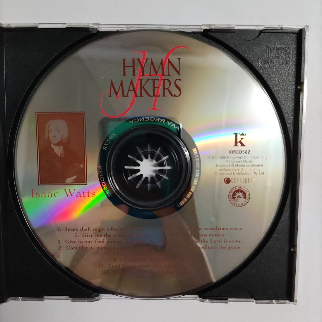 ซีดี Isaac Watts - The Hymn Makers Isaac Watts (1674-1748) When I Surv – Restory Music