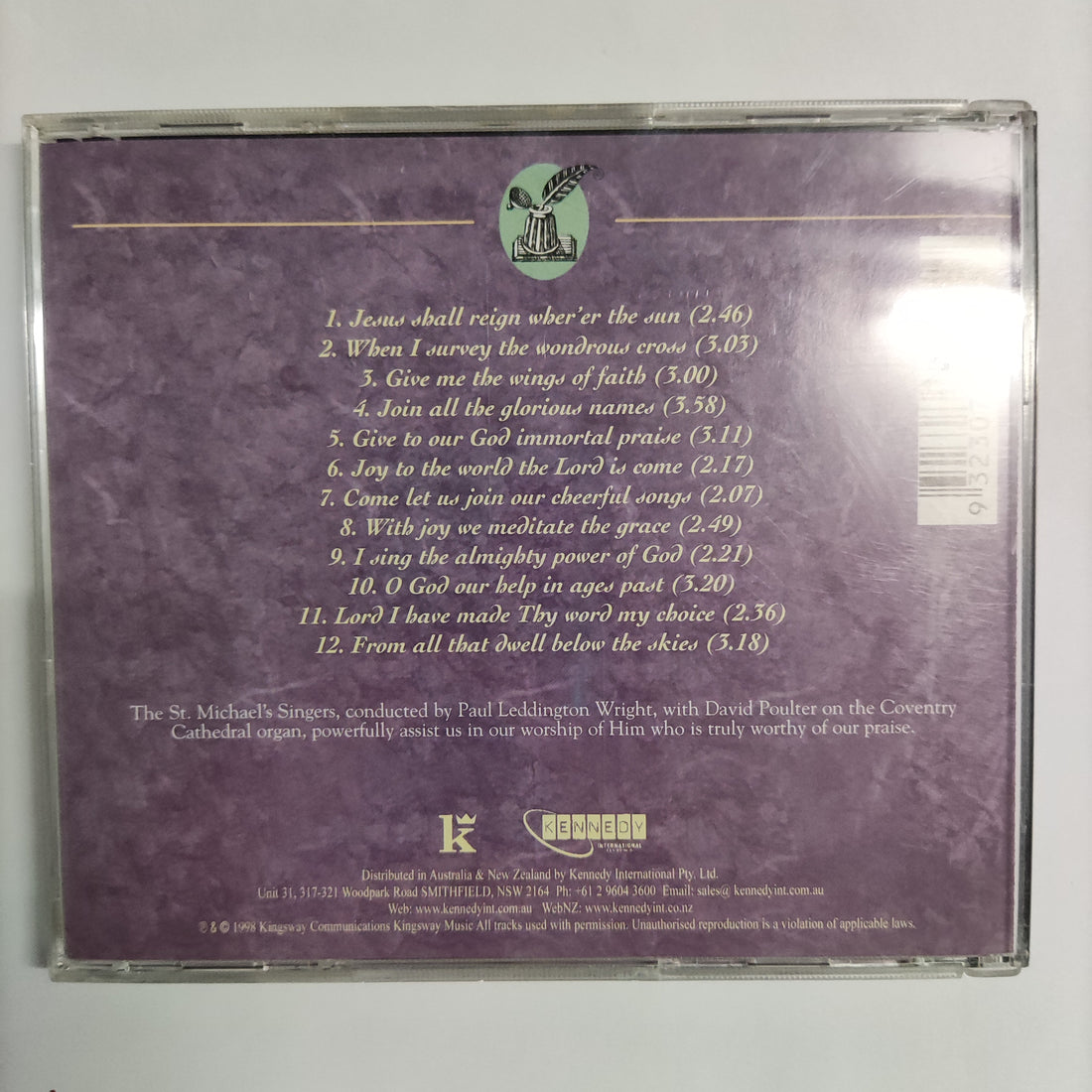 ซีดี Isaac Watts - The Hymn Makers Isaac Watts (1674-1748) When I Surv – Restory Music