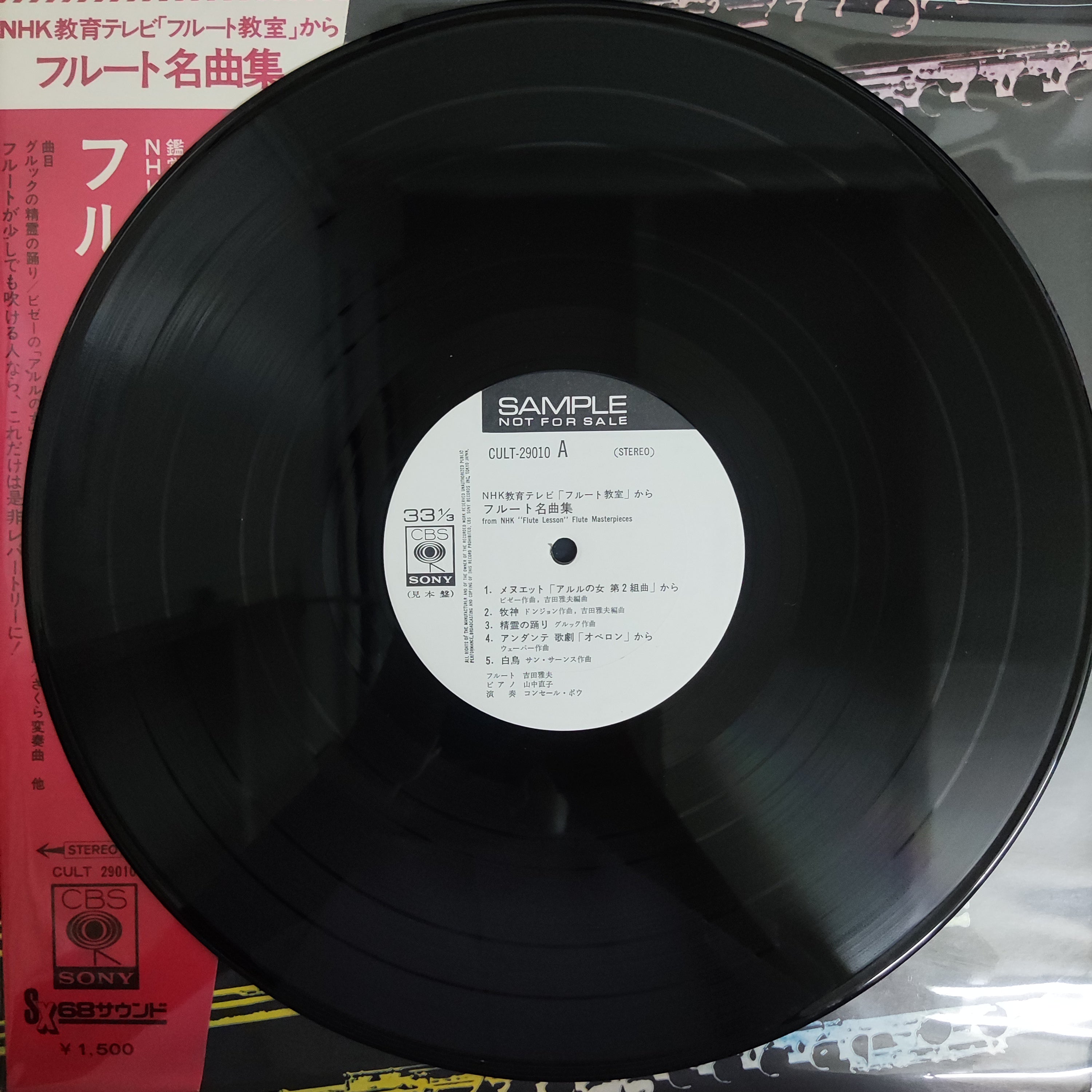 แผ่นเสียง Various - Flute Lesson Flute Masterpieces (Vinyl) (VG+ ...