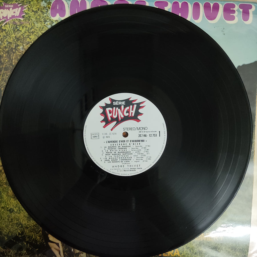 แผ่นเสียง Andre Thivet - L Auvergne D'Hier Et D'Aujourd'Hul (Vinyl) (V ...