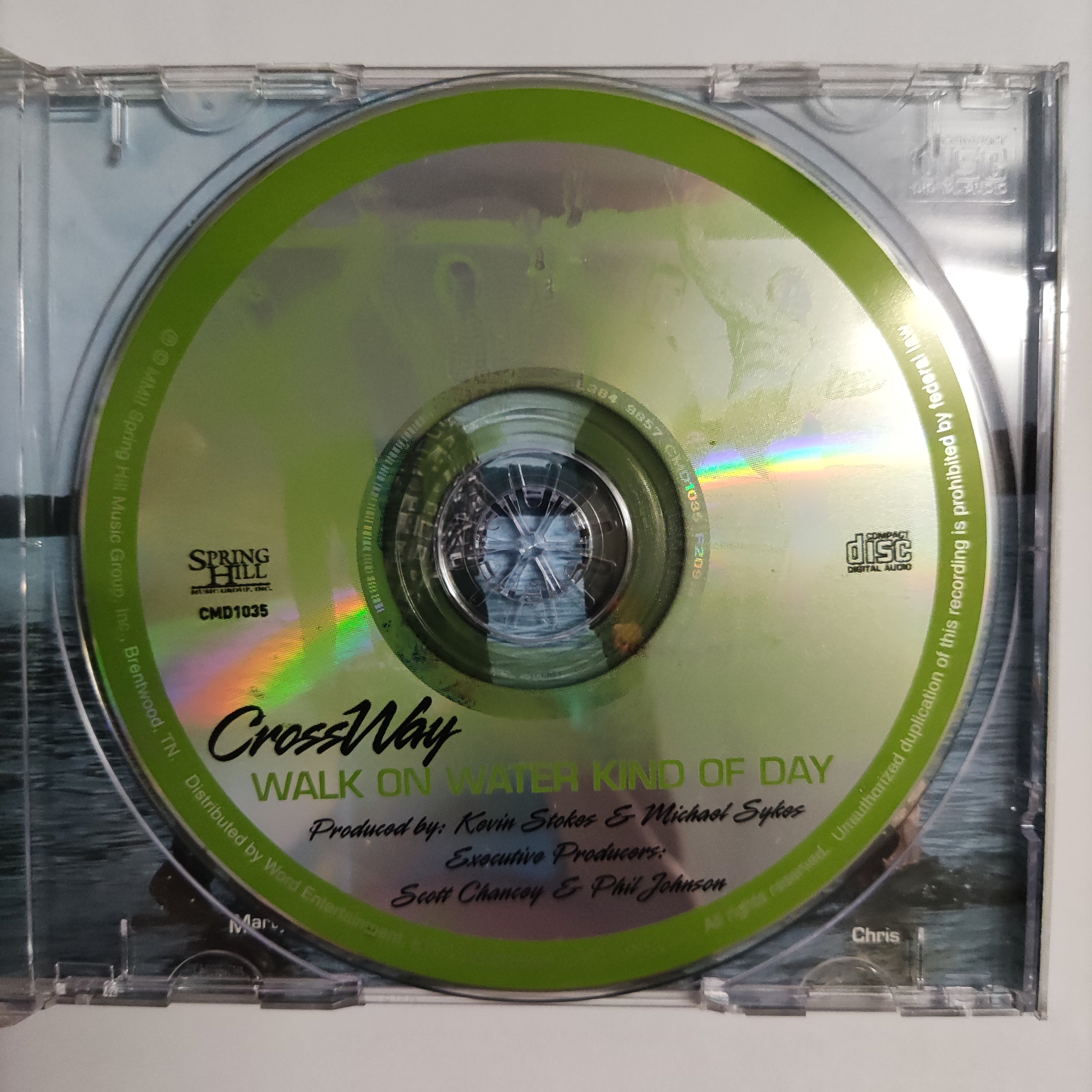ซีดี CrossWay - Walk On Water Kind Of Day (CD) (VG+) – Restory Music