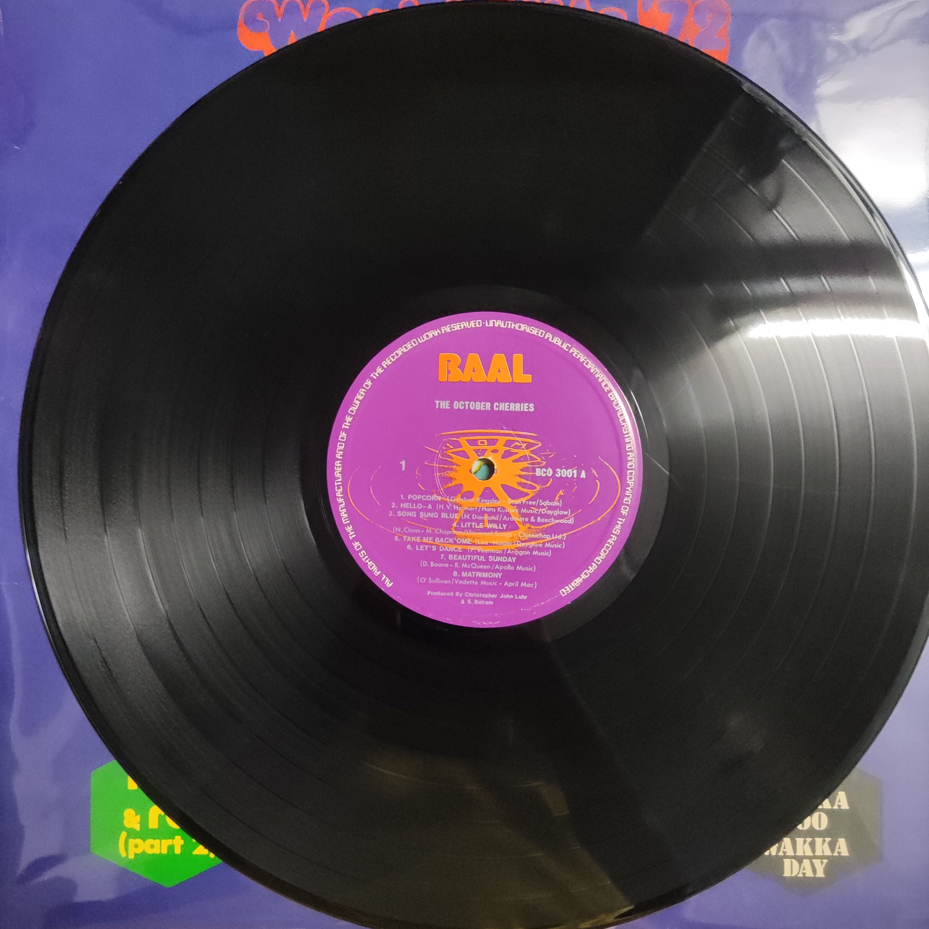 แผ่นเสียง The October Cherries - World Hits 72 (Vinyl) (VG+) – Restory ...
