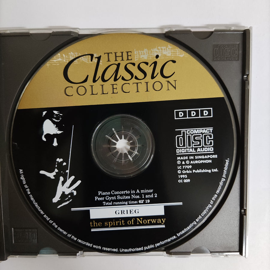 ซีดี Grieg - The Classic Collection (CD) (VG+) – Restory Music