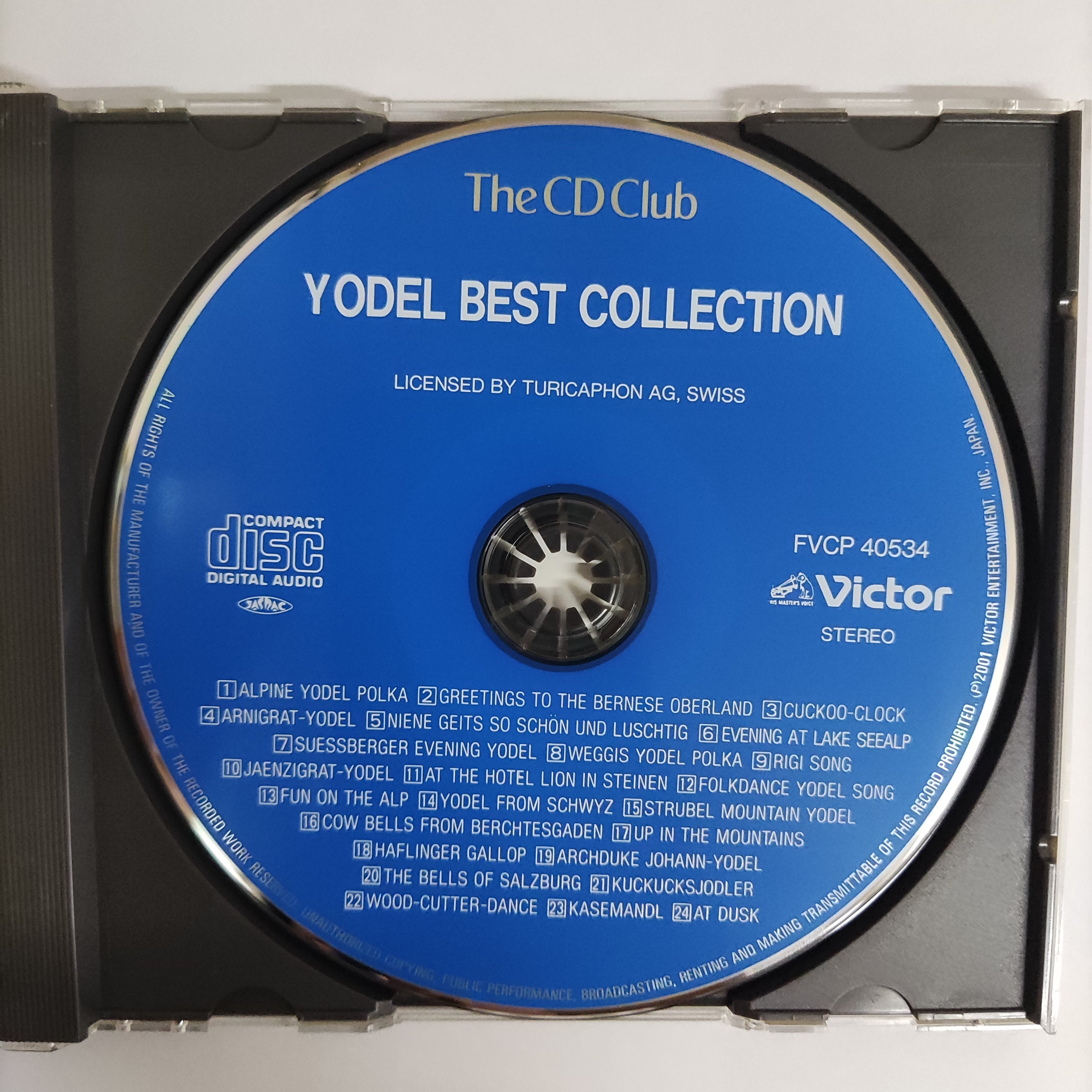 ซีดี Various - Yodel Best Collection (CD) (VG+) – Restory Music
