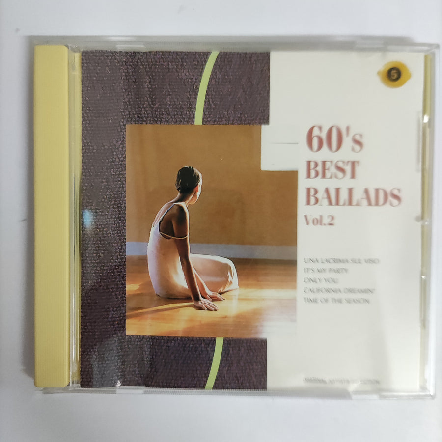 ซีดี Various - 60's Best Ballads Vol.2 (CD) (VG+) – Restory Music