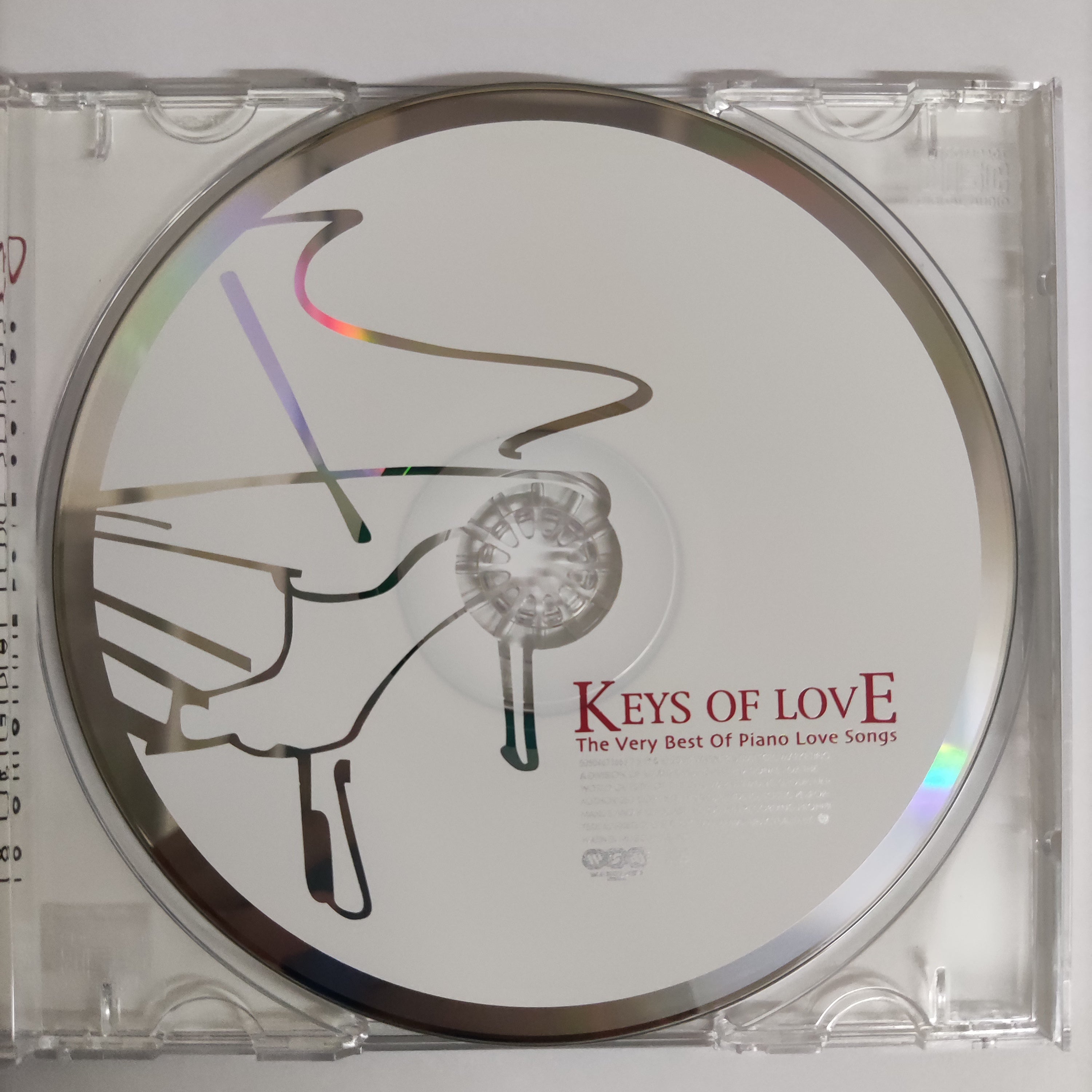 ซีดี Various - Keys Of Love The Very Best Of Piano Love Songs (CD) (NM ...