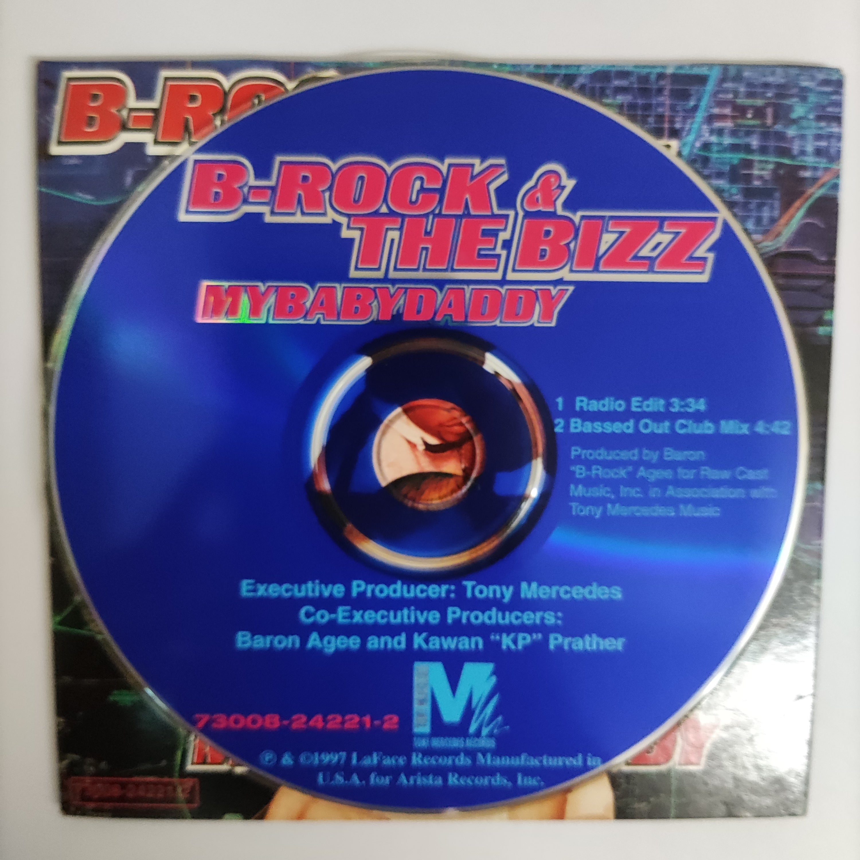 ซีดี B-Rock & The Bizz - My Baby Daddy (CD) (VG+) – Restory Music