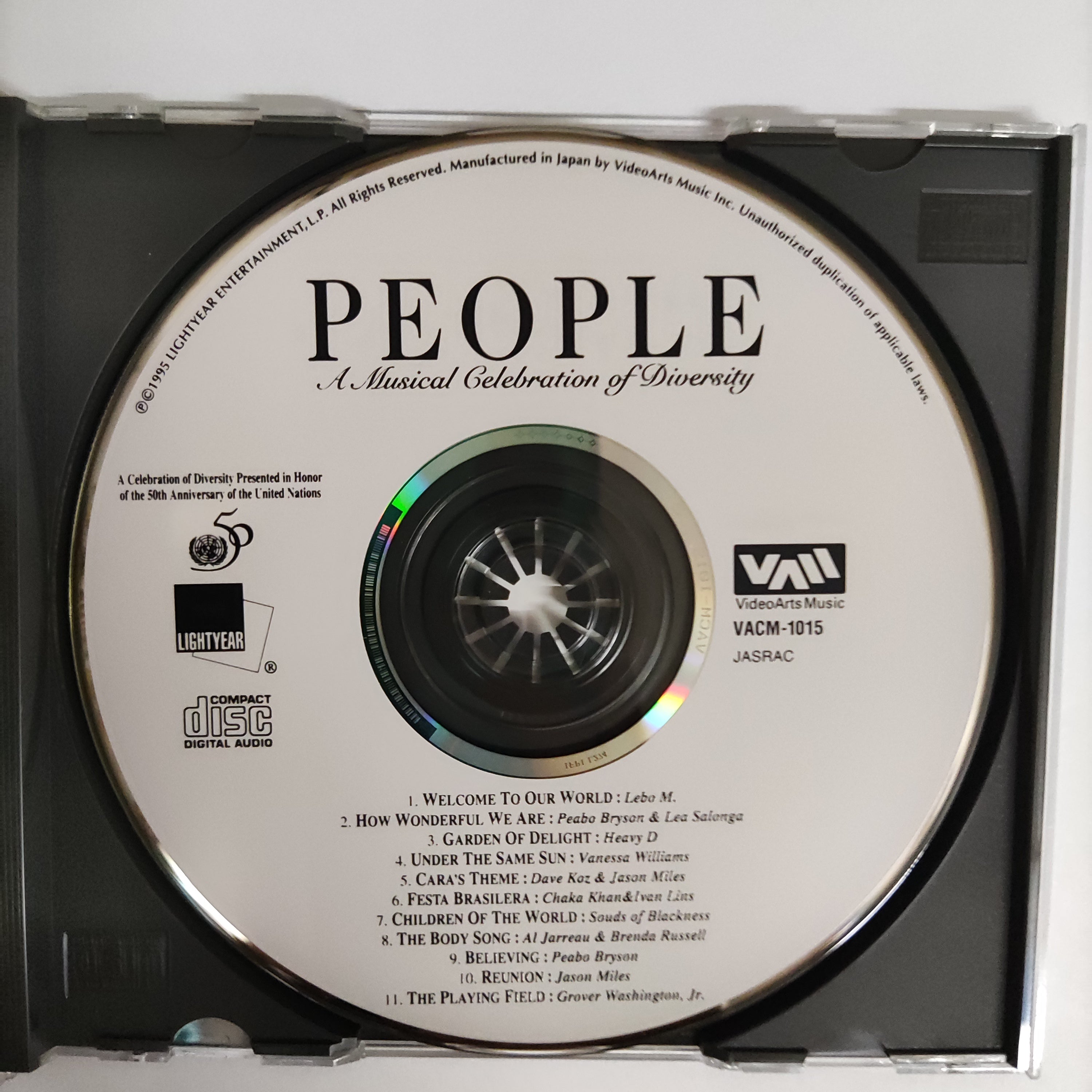 ซีดี Various - People A Musical Celebration Of Diversity (CD) (VG+ ...