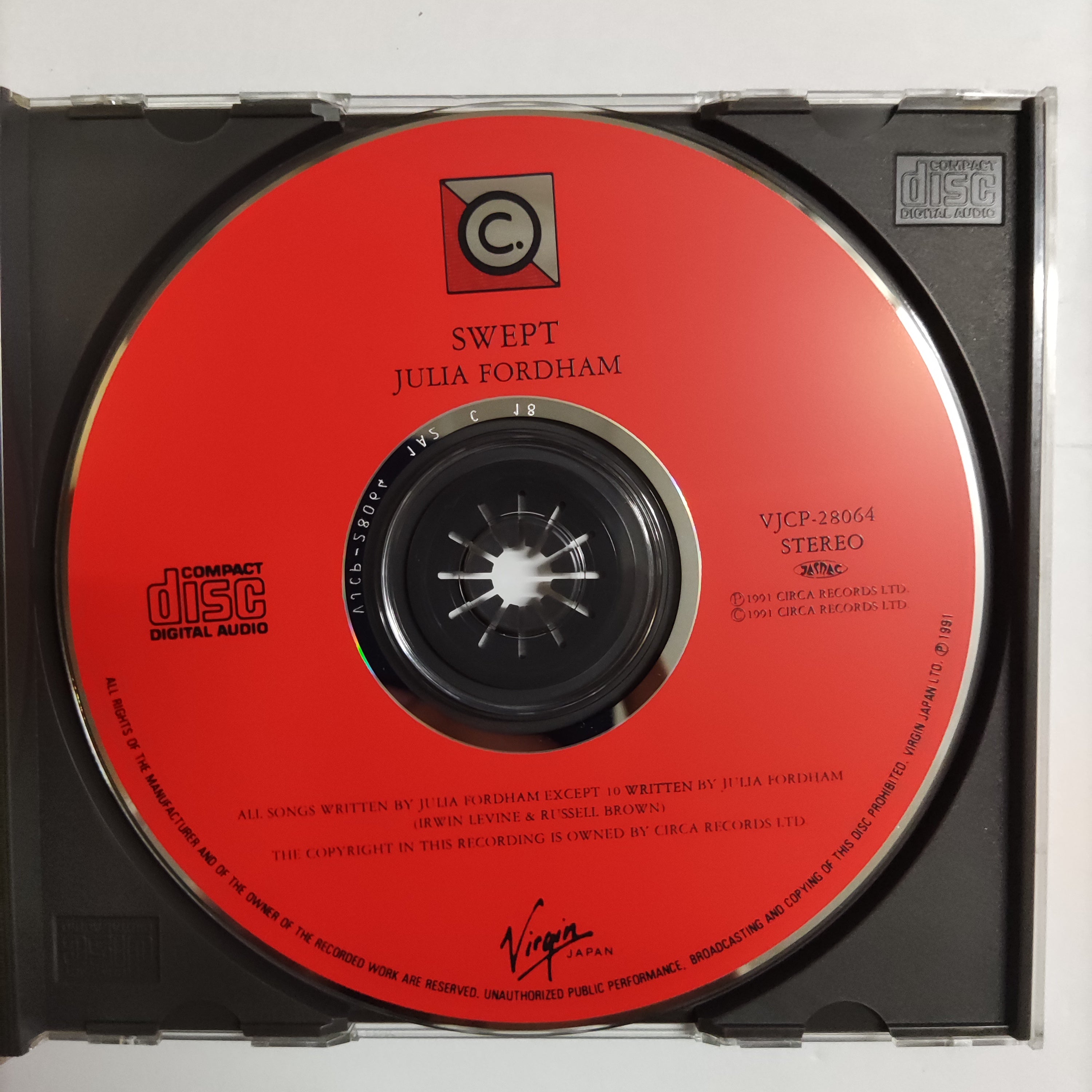 Julia Fordham - Swept (CD) ที่ Restory Music แหล่งรวมซีดี แผ่นเสียง ...