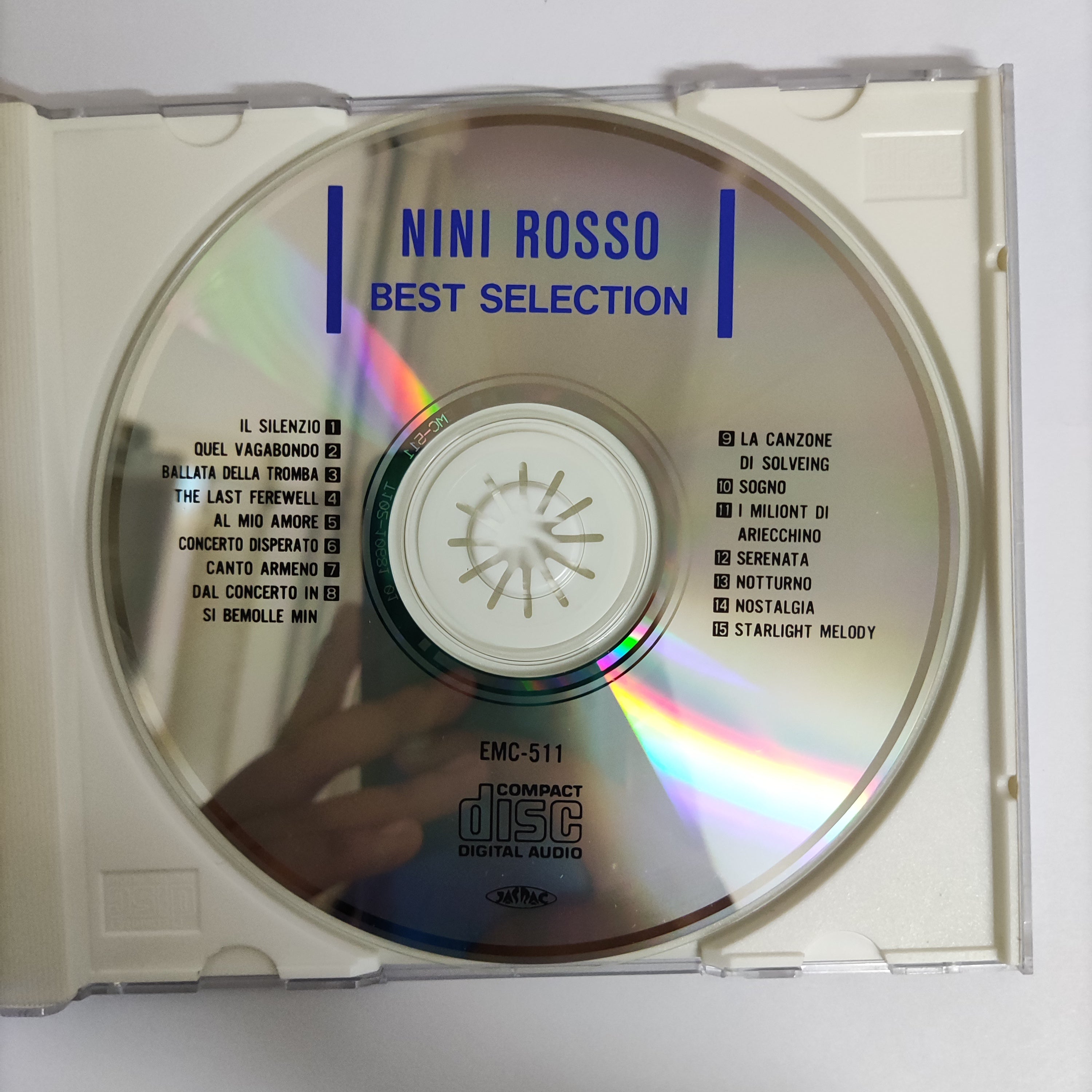 ซีดี Nini Rosso - Best Selection (CD) (VG) – Restory Music