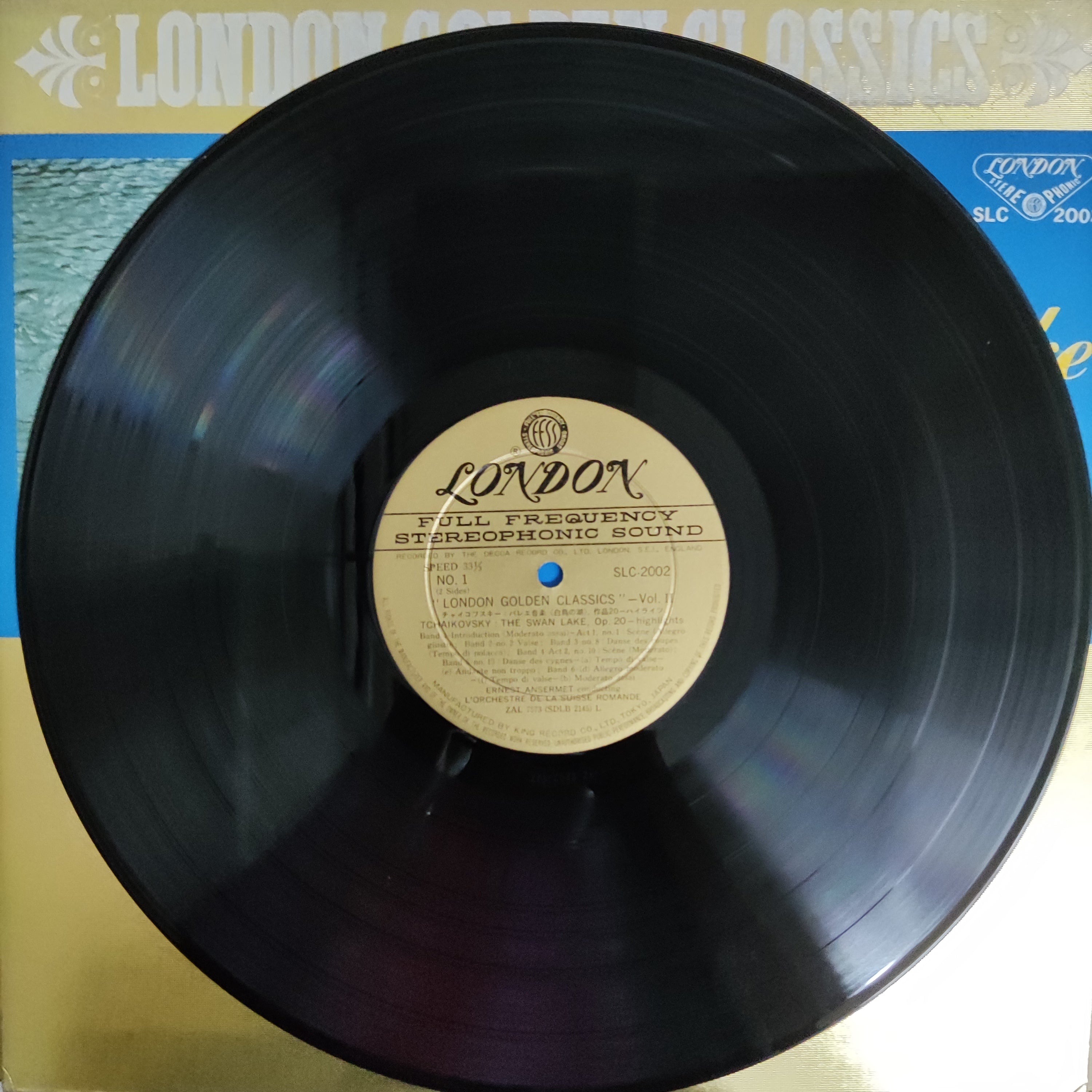 แผ่นเสียง Tchaikovsky - The Swan Lake Op.20 London Golden Classics (Vi ...