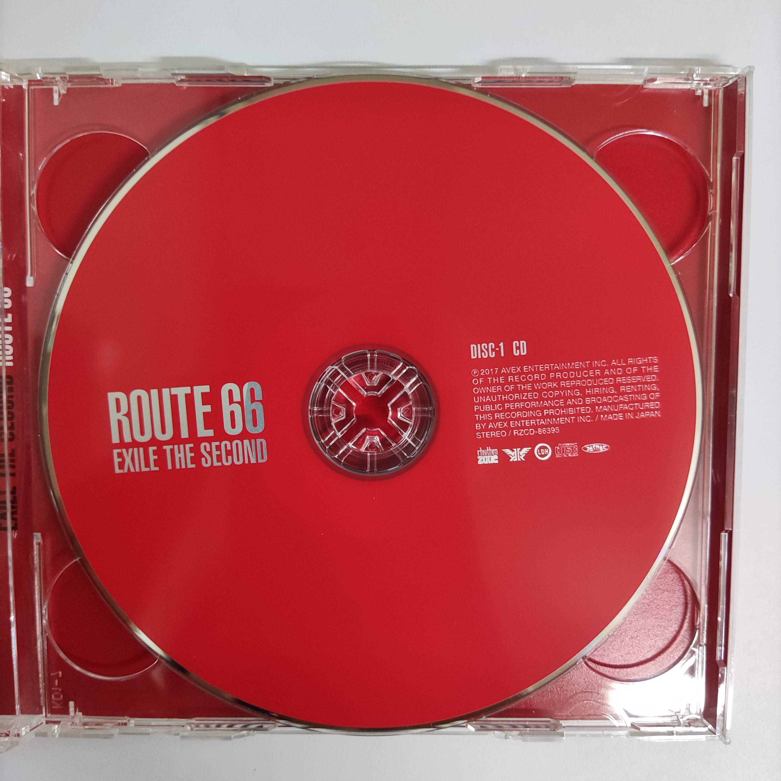ซีดี Exile The Second - Route 66 (CD) (VG+) (1CD) (1DVD) – Restory Music