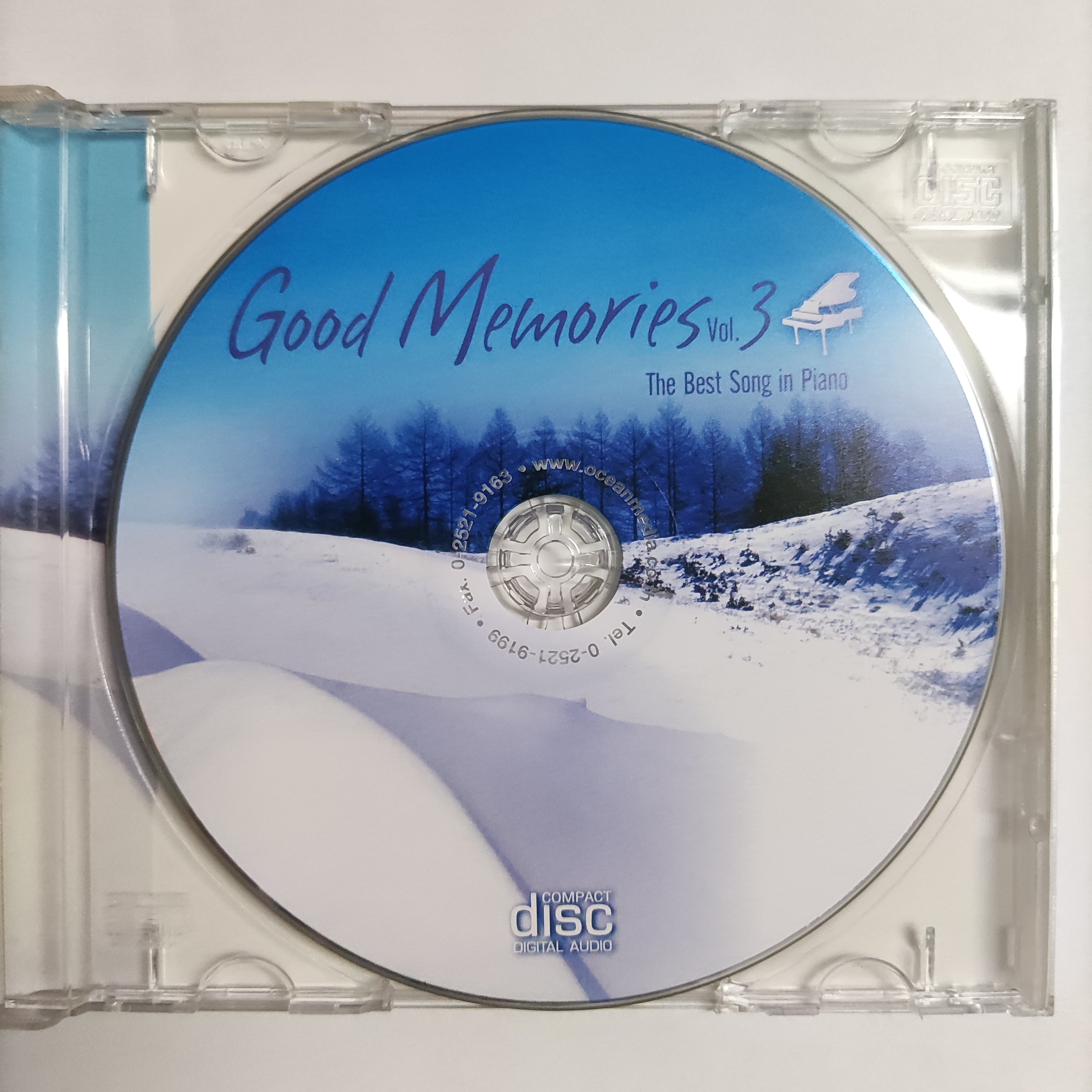 ซีดี Various - Good Memories Vol.3 The Best Song In Piano (CD) (VG+ ...