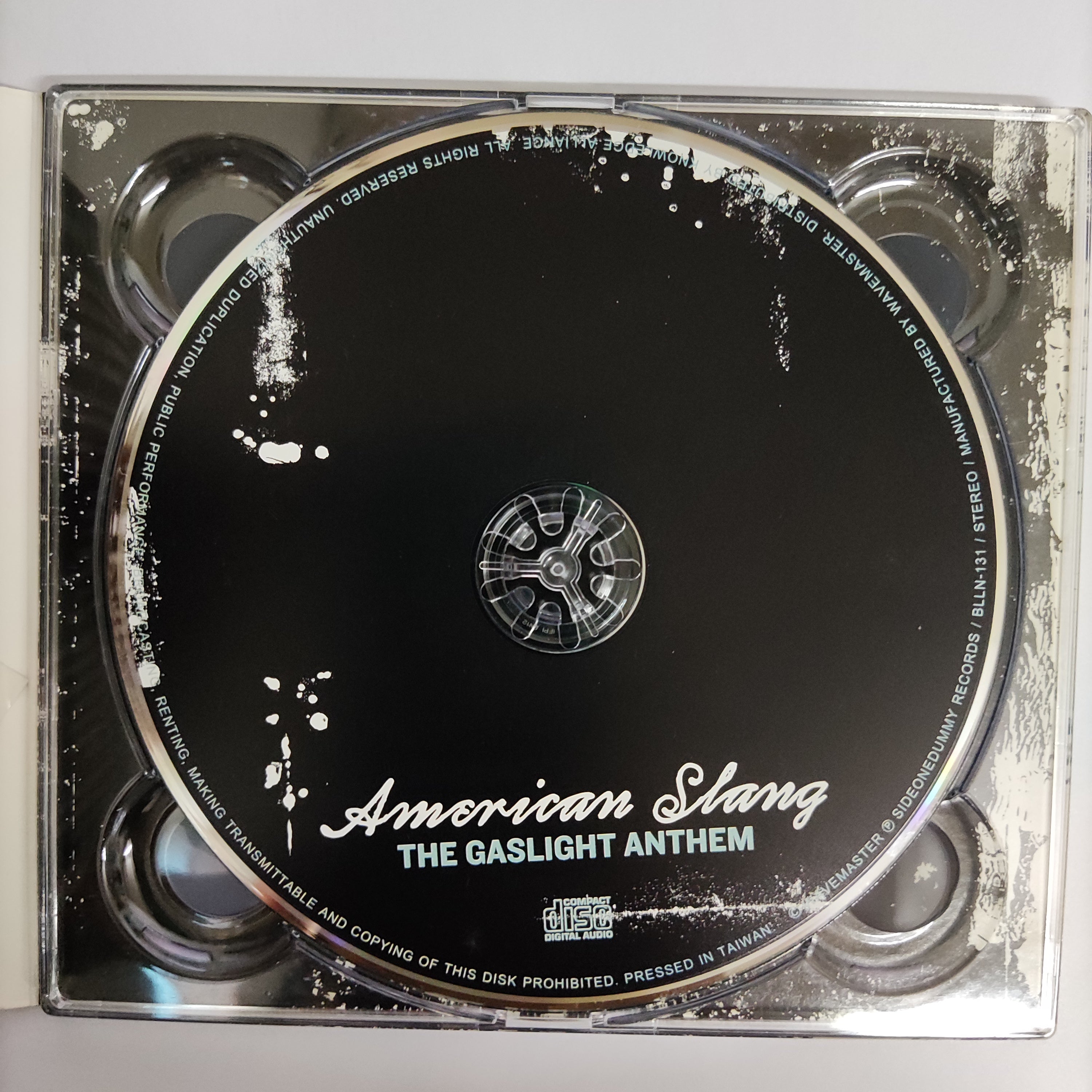 ซีดี The Gaslight Anthem - American Slang (CD) (VG+) – Restory Music