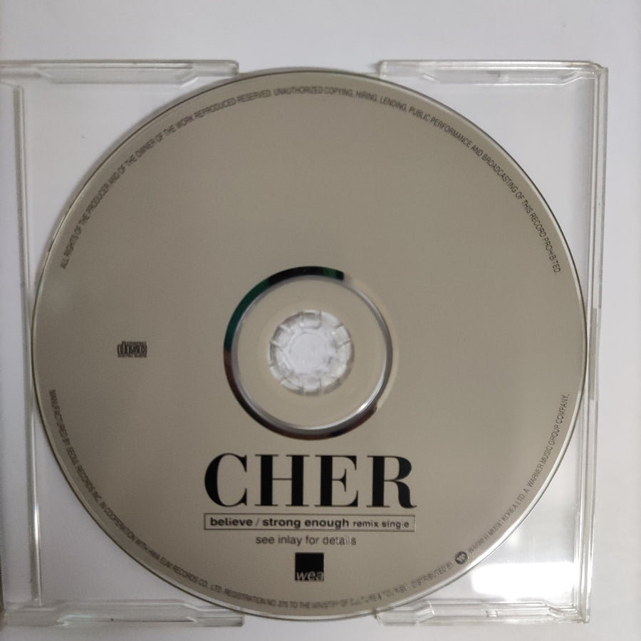 ซีดี Cher - Believe Strong Enough Remix Single (CD) (VG+) – Restory Music