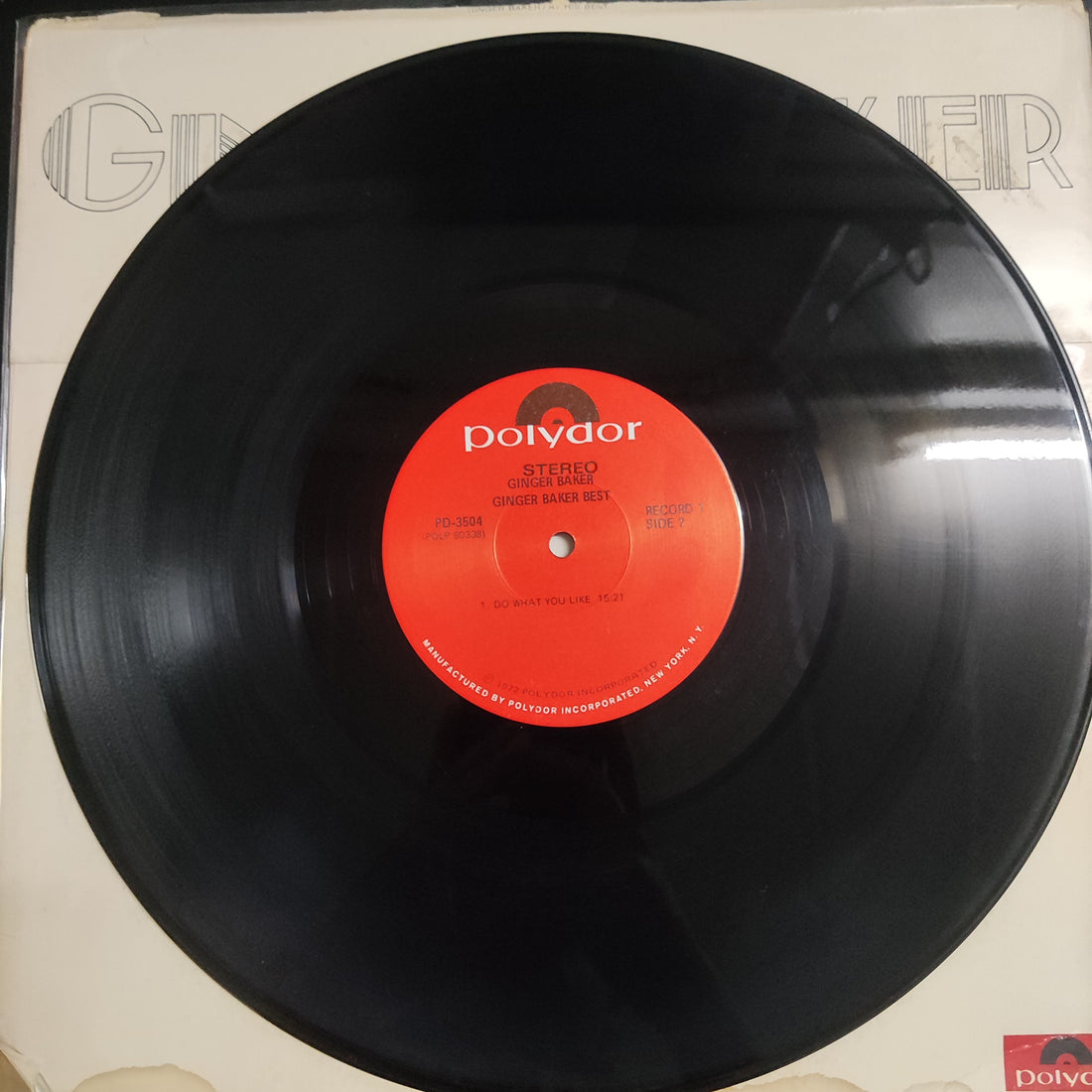 Ginger Baker - At His Best (Vinyl) ที่ Restory Music แหล่งรวมซีดี แผ่นเสียงสำหรับผู้ที่รักเสียงเพลง