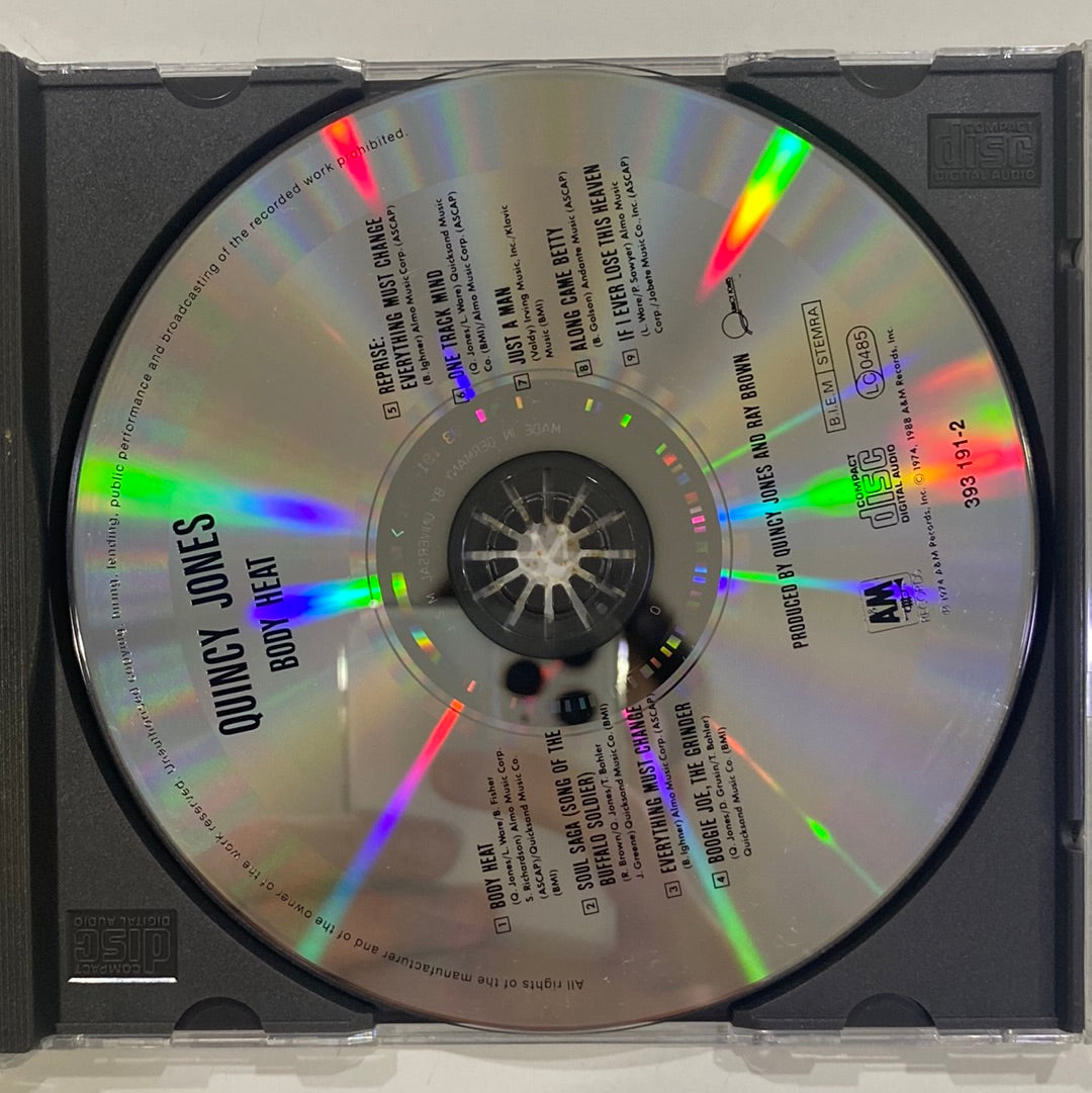 ส่งฟรี* Quincy Jones : Body Heat (CD) ที่ Restory Music แหล่งรวมซีดี ...