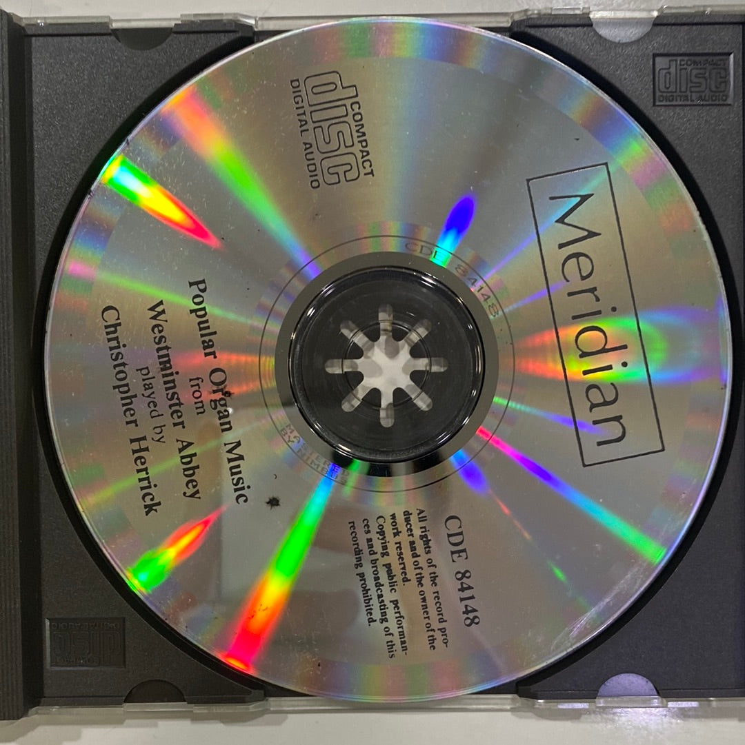 ซีดี Christopher Herrick - Popular Organ Music Westminster Abbey (CD ...